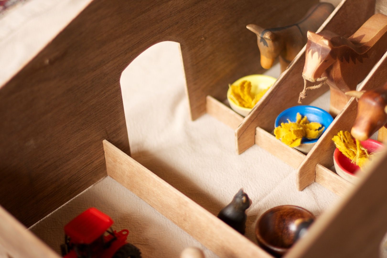 Make a Barn for Toy Animals From a Piece of Recycled Plywood (or ...