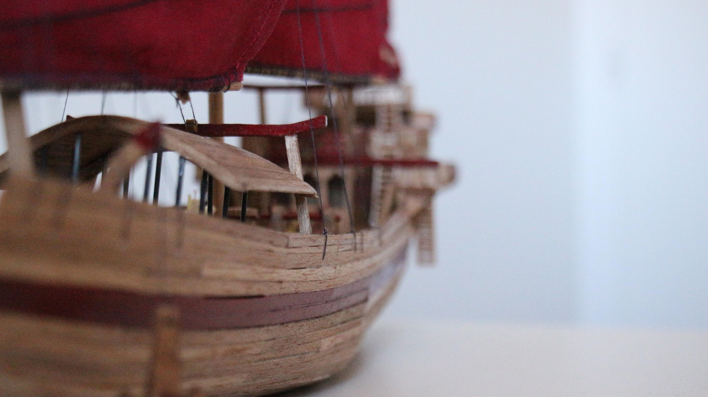 Made a Chinese Pirate Junk Ship Out of Balsa Wood : 11 Steps (with ...