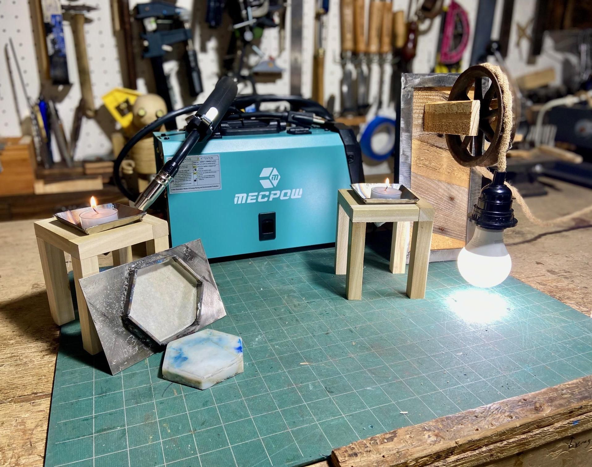 3 Weld Projects for Beginners, Mecpow 2-in-1 Welder Review : 6 Steps ...