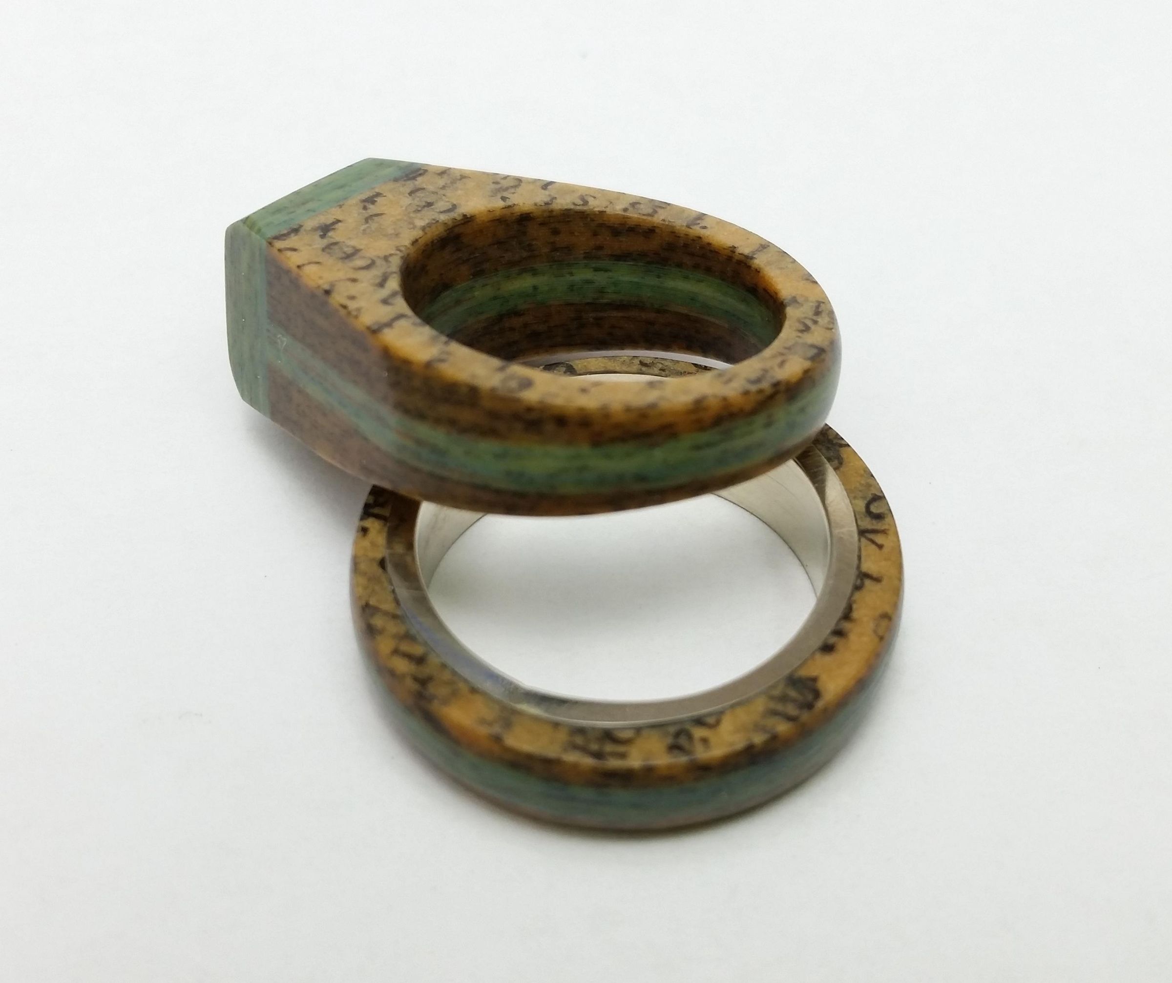 Layered Paper Composite Rings : 13 Steps (with Pictures) - Instructables