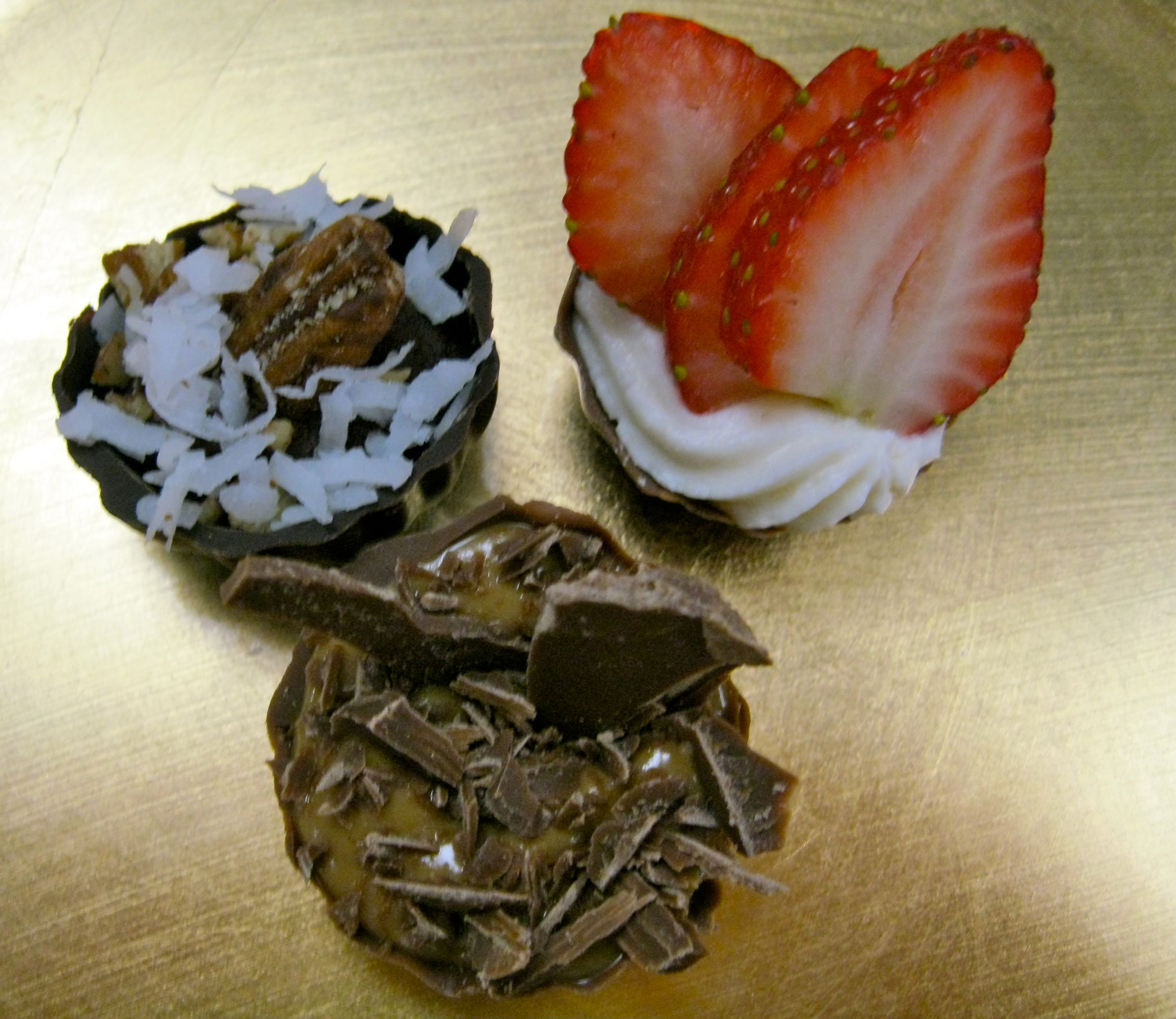 Decadent Chocolate Truffle Dessert Shells : 6 Steps (with Pictures ...