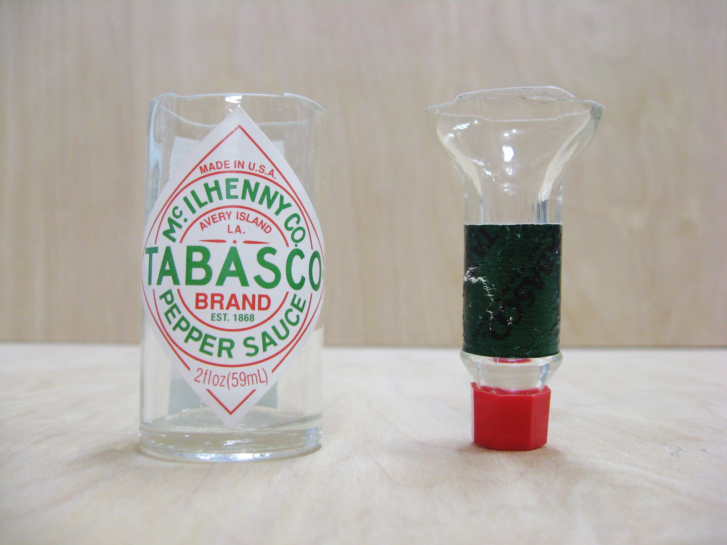 Tabasco Bottle Shot Glass : 5 Steps (with Pictures) - Instructables