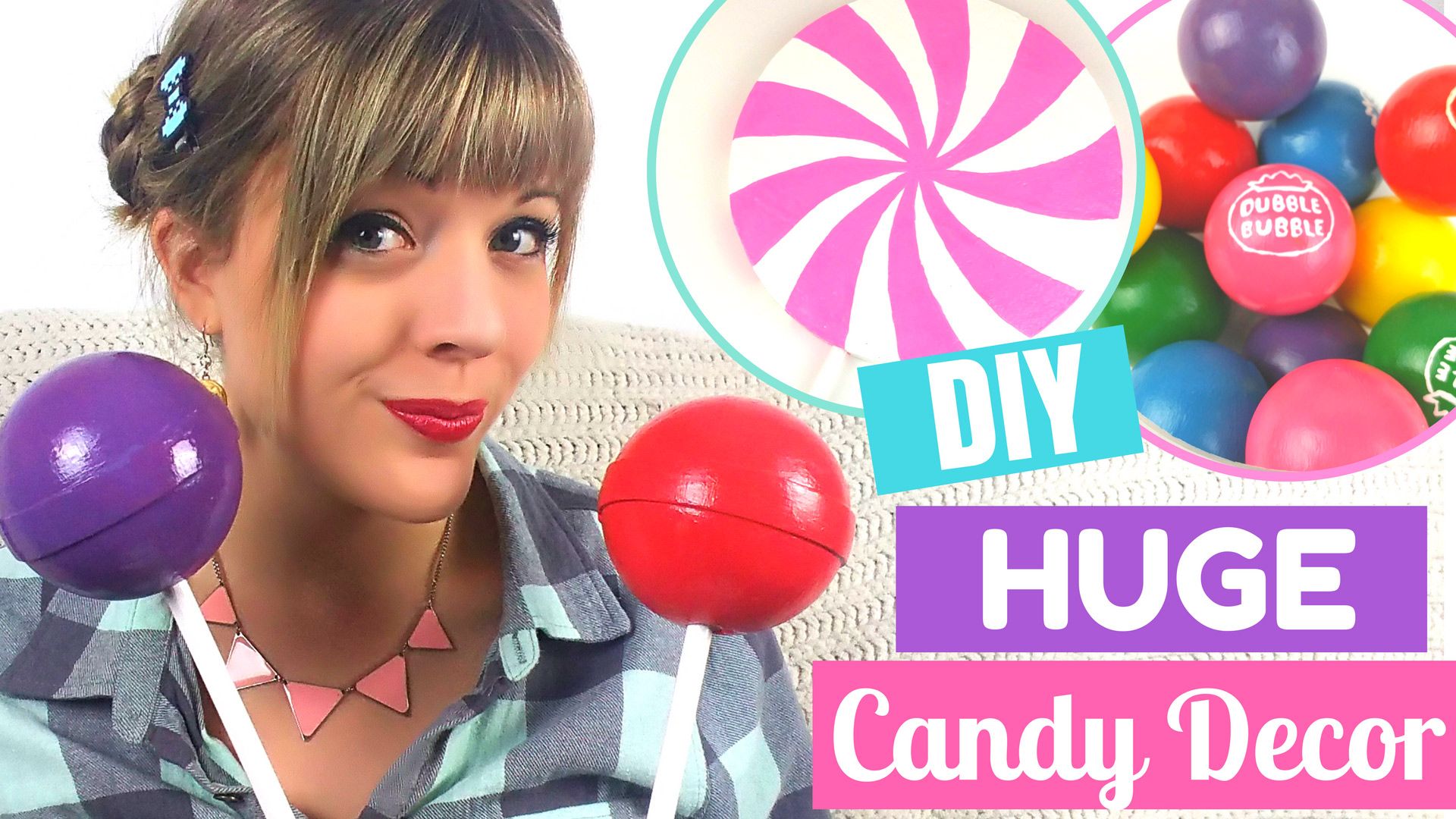 ?DIY HUGE CANDY Room Decor Tutorial-Easy and Affordable! - Instructables