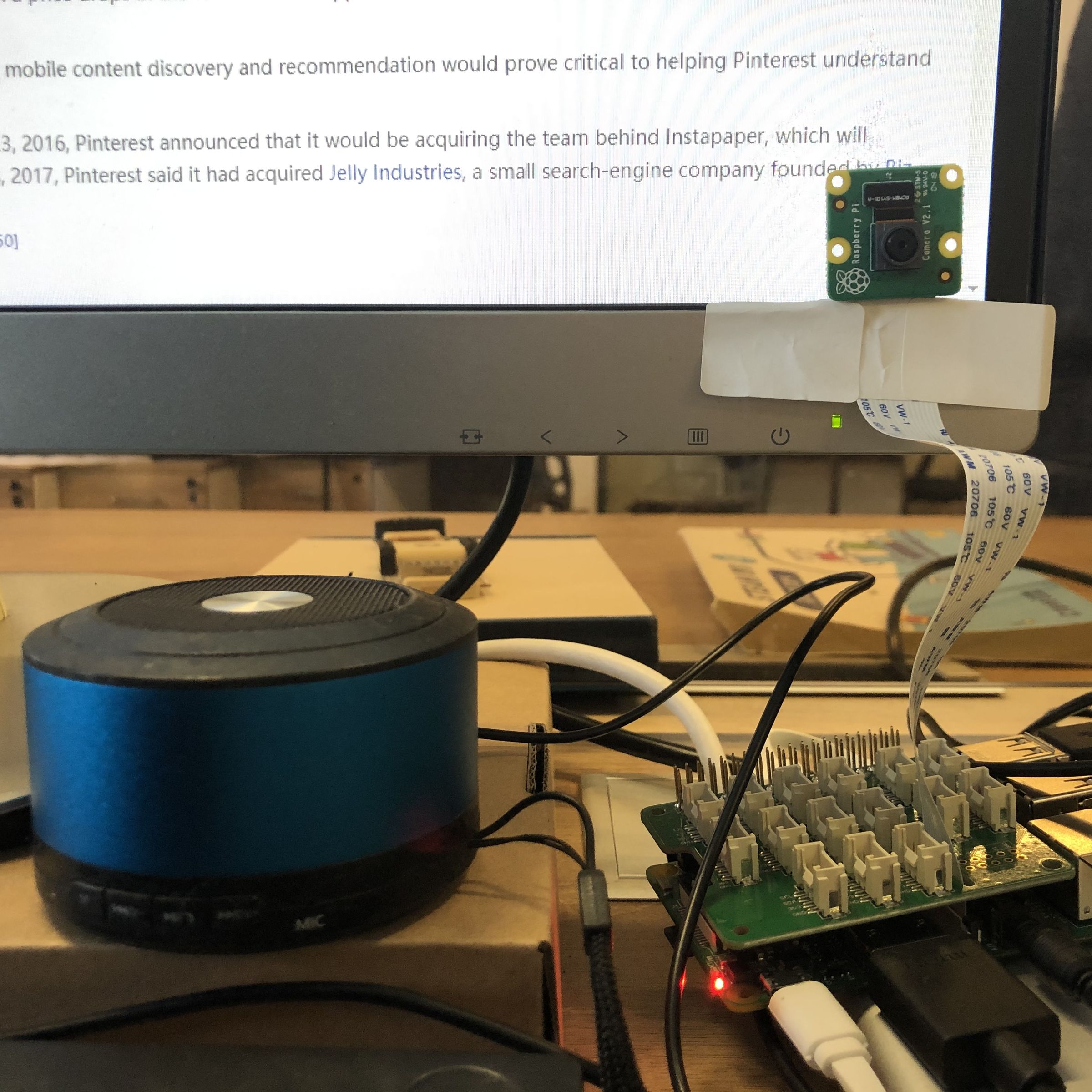 To Realize Desktop AI With Raspberry Pi 3b : 6 Steps - Instructables