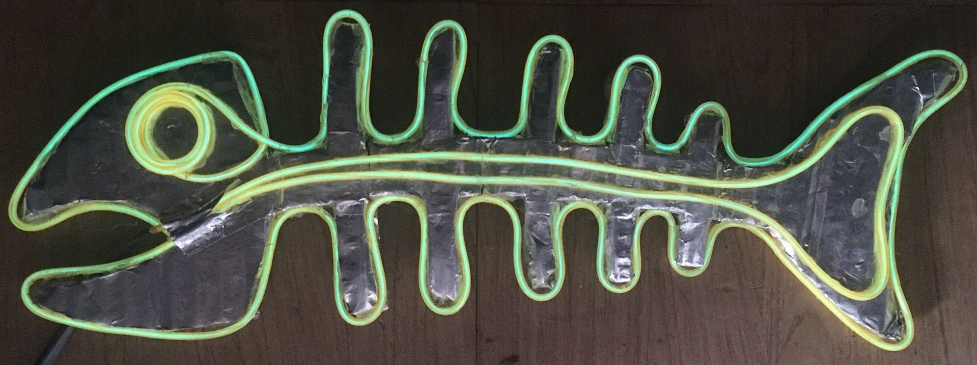 EL Wire Fish With LED Eyes : 13 Steps (with Pictures) - Instructables