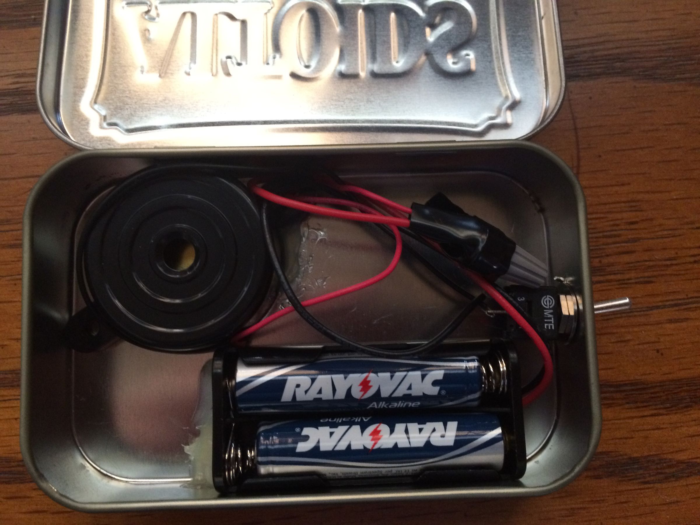 Altoids' Noise Maker - Instructables