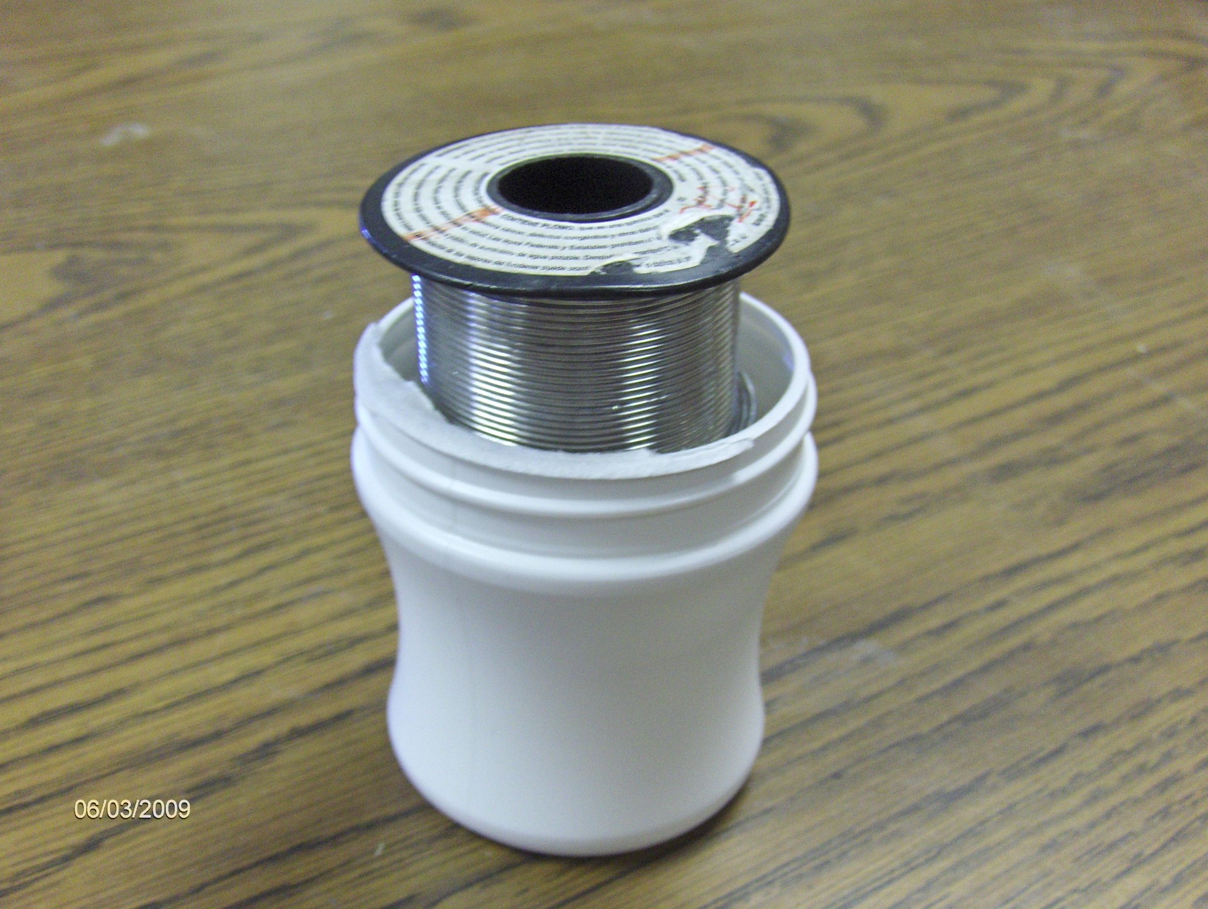 Reuse Recycle Plastic Chewing Gum Cannister Into Solder Station ...