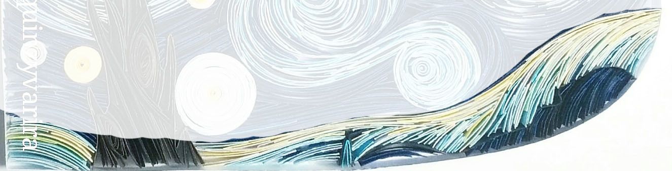 Tutorial the Starry Night Paper Quilling : 7 Steps (with Pictures ...