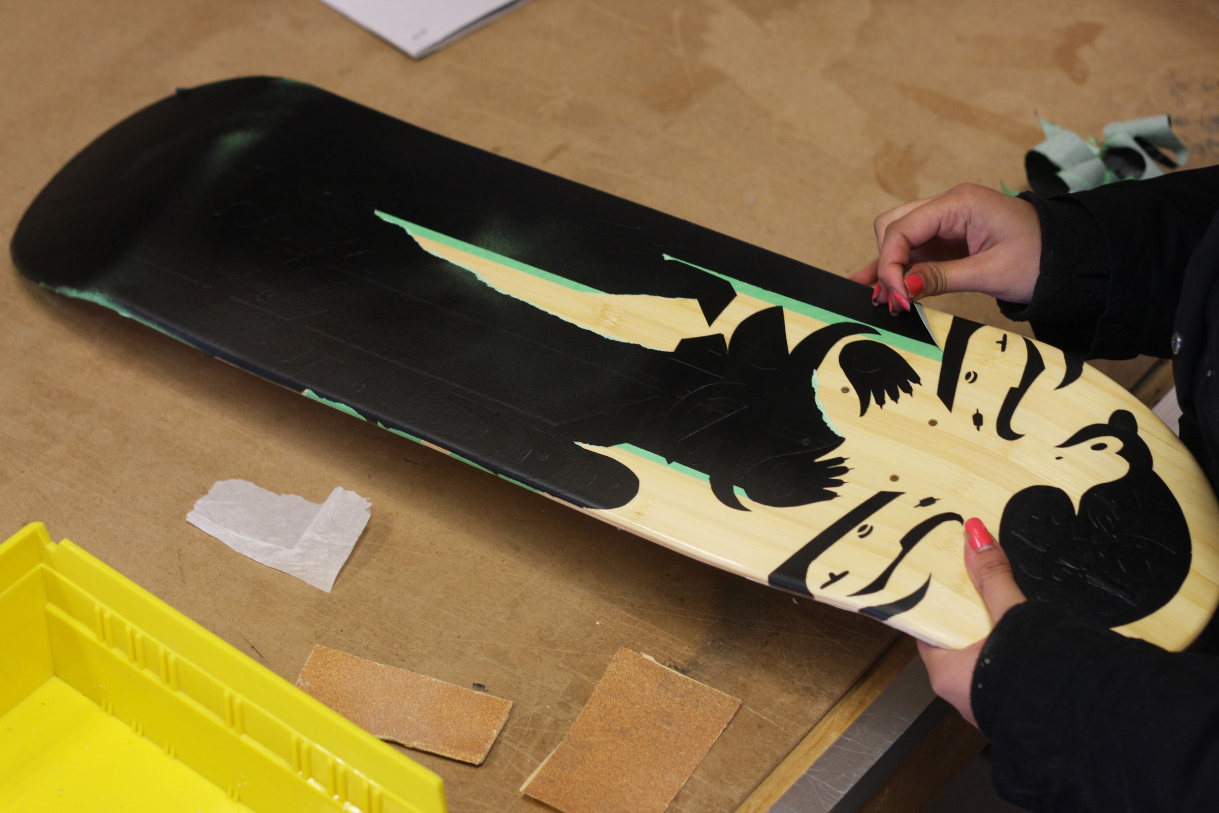 Cool Stencils For Skateboards