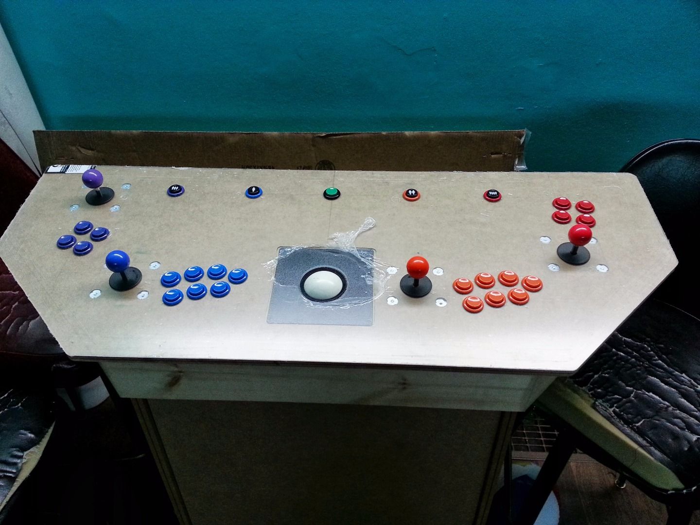 4-Player Pedestal Arcade Cabinet for MAME : 32 Steps (with Pictures ...