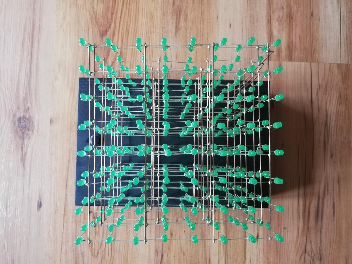 8x8x8 Led Cube Using Arduino 11 Steps With Pictures Instructables