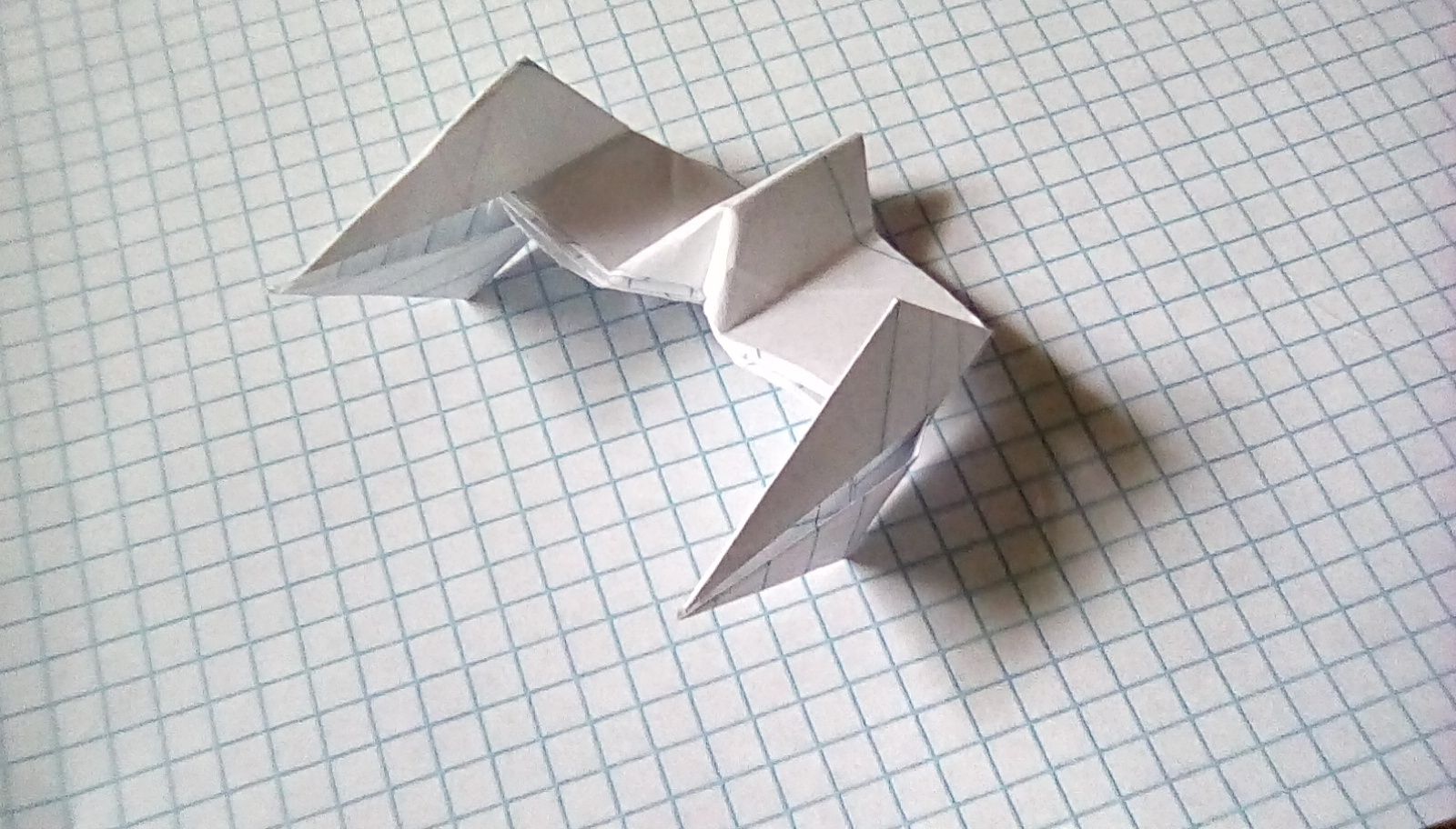 Origami Vulture Droid : 4 Steps - Instructables