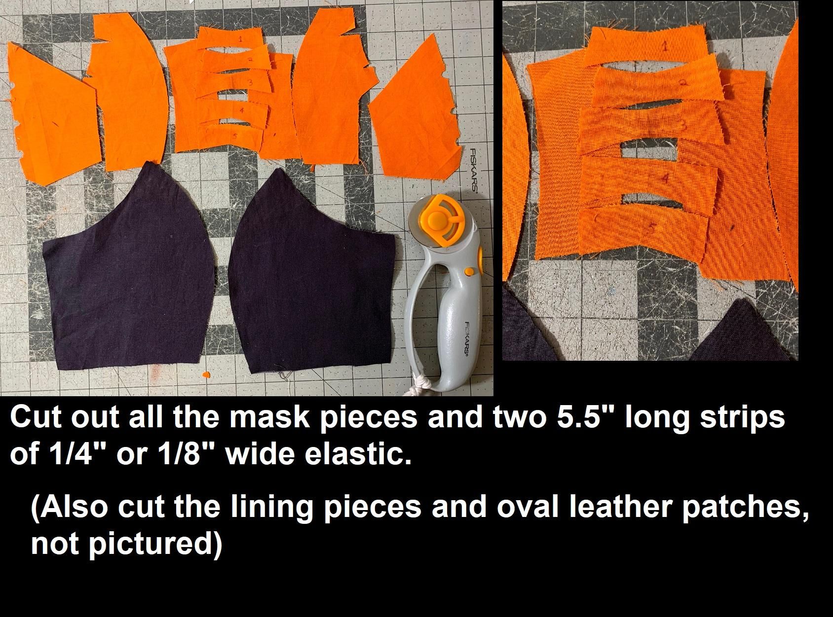 3-Ply Cloth Bionicle Vahi Face Mask : 27 Steps (with Pictures ...