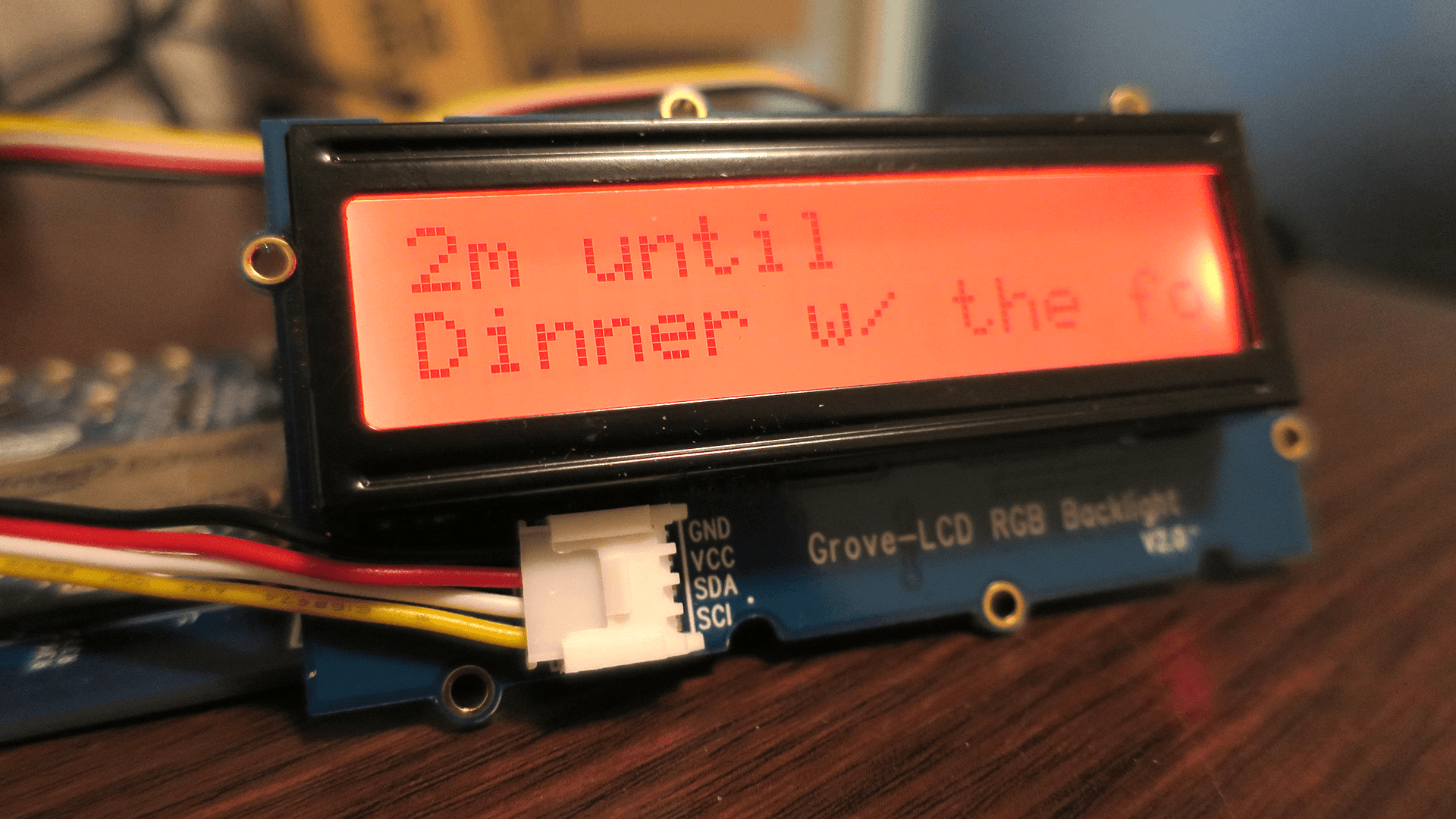 Make an Intelligent Desk Clock, Written in JavaScript, Powered by the Intel Edison : 13 Steps ...