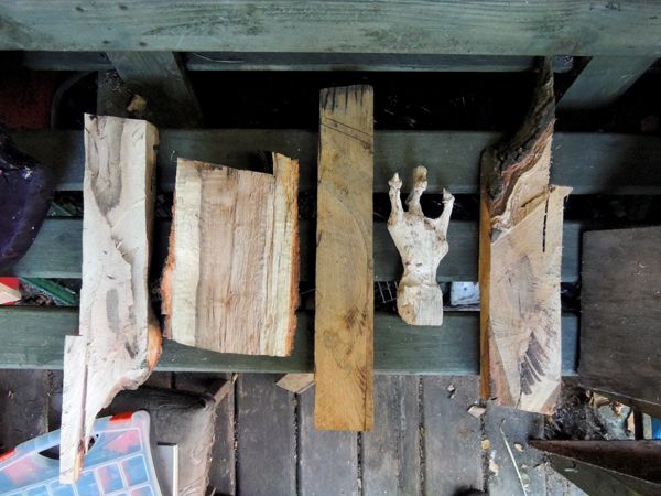 Freaky Gargoyle Chair Built From All-reclaimed Wood and Leather : 14 ...