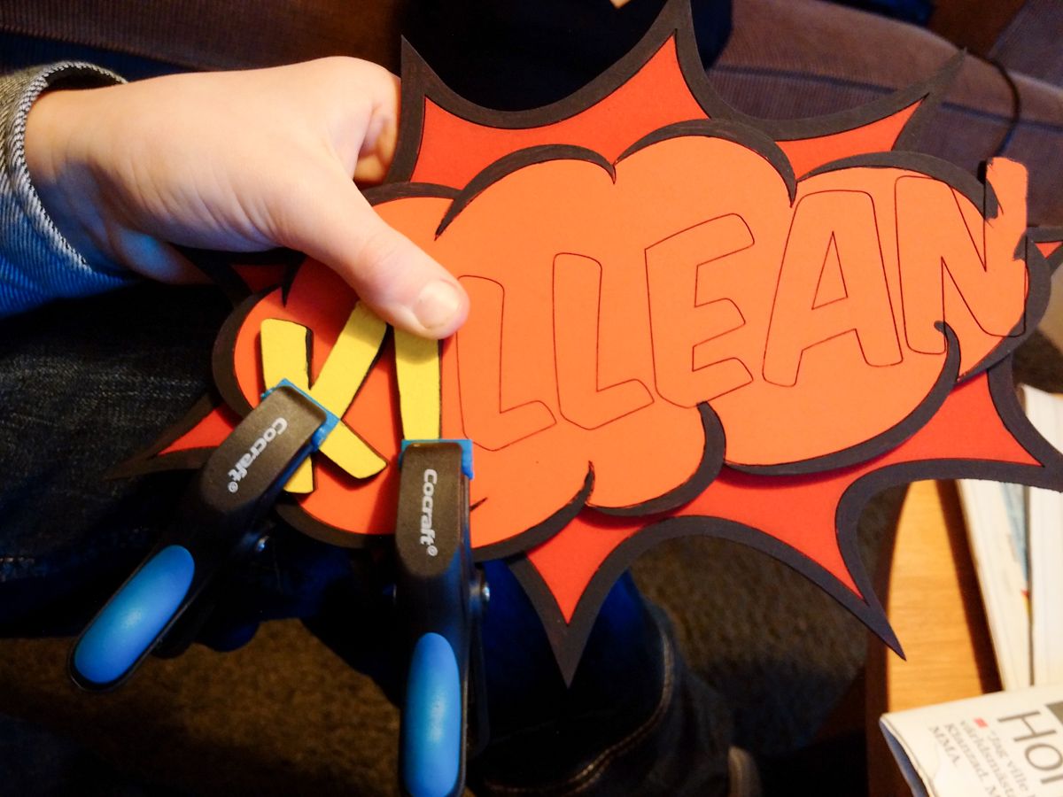 Comic Callout Door Sign : 4 Steps (with Pictures) - Instructables