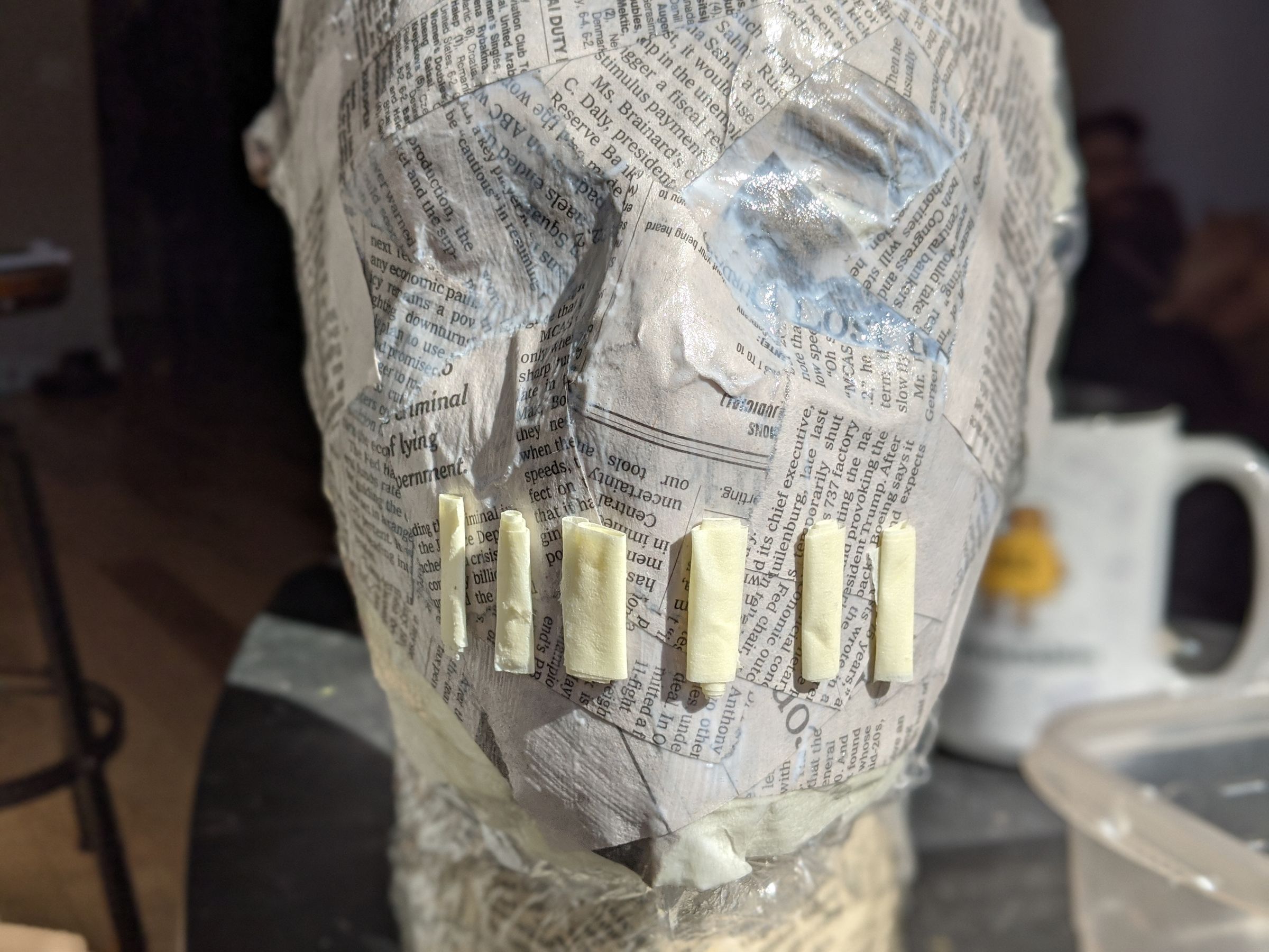 Paper Mache Mask : 11 Steps (with Pictures) - Instructables