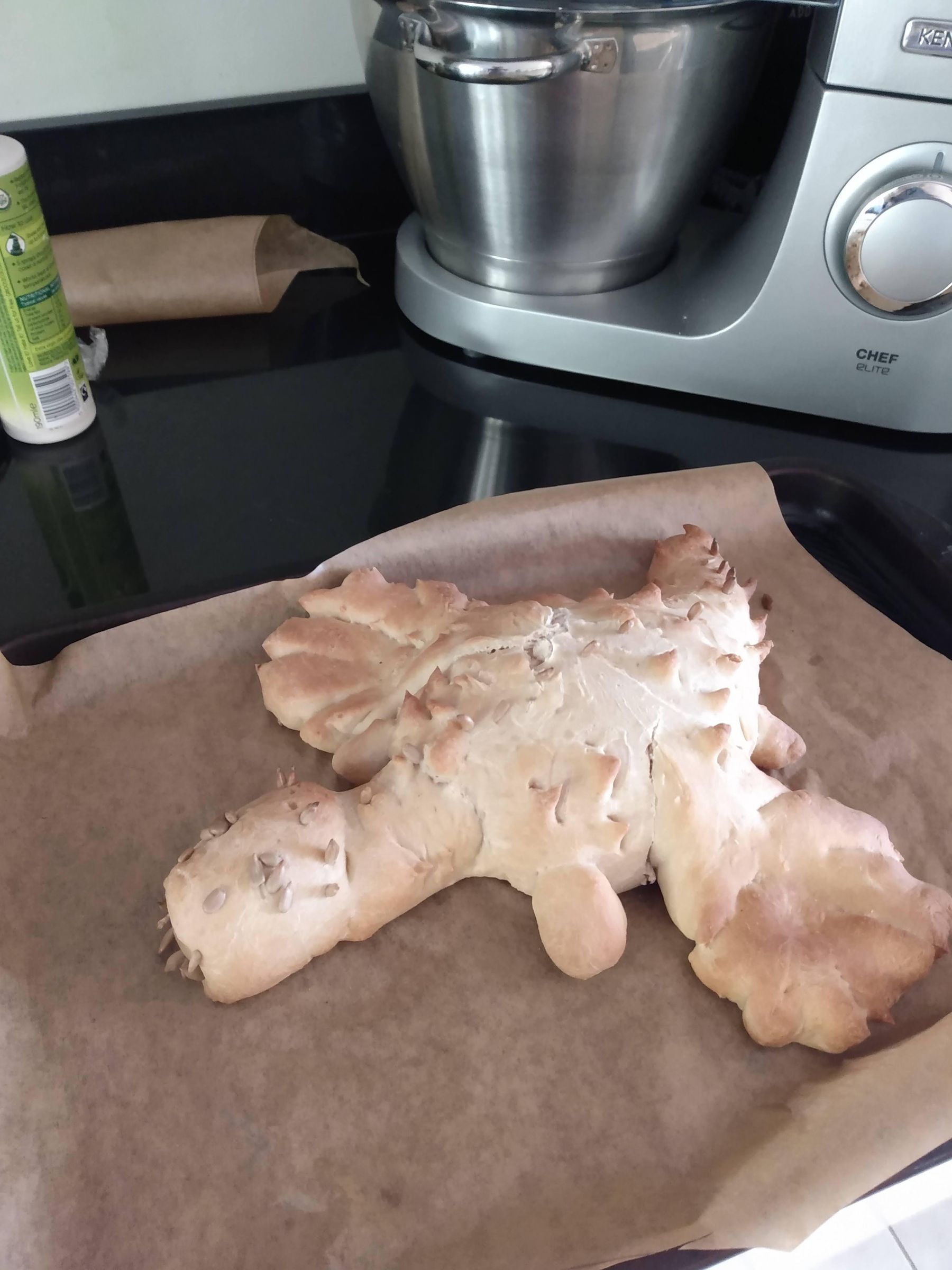 Sleeping Bread Dragon : 5 Steps - Instructables