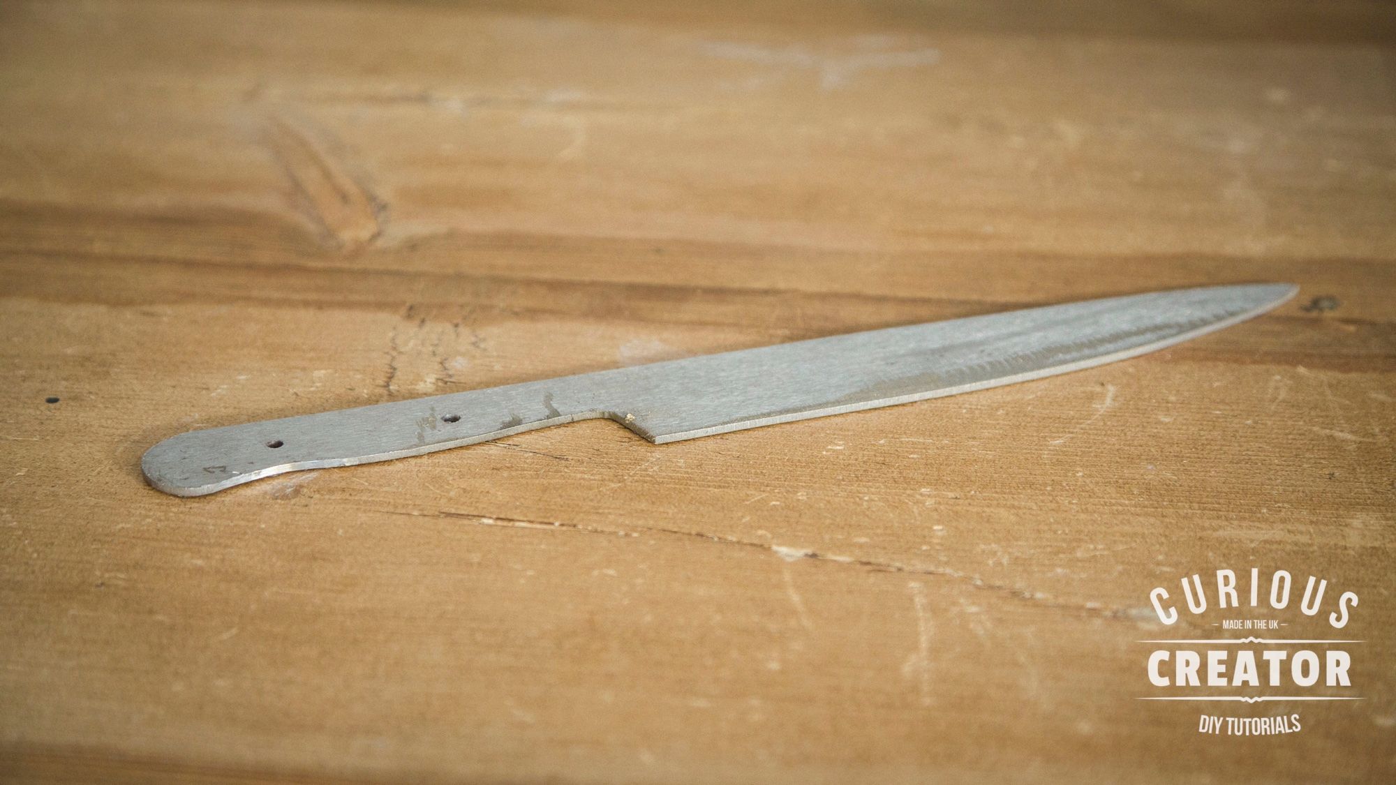 Large Chef Knife With Black Walnut Handles : 11 Steps (with Pictures ...