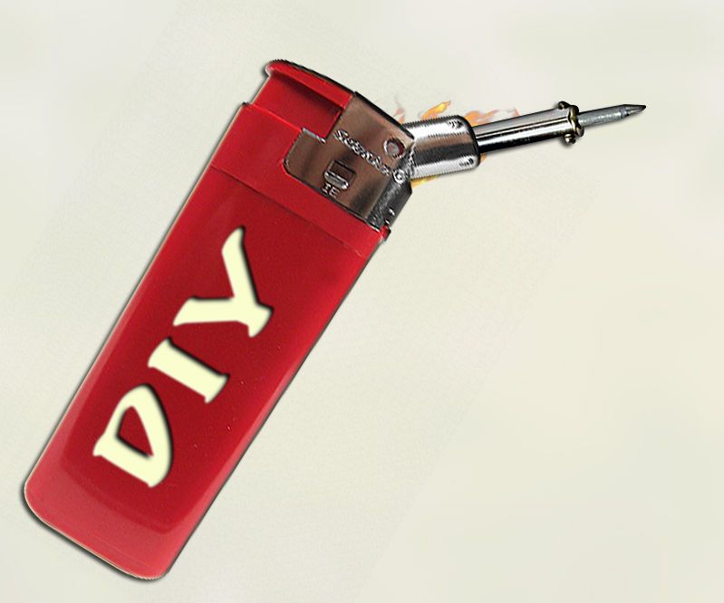How to Make Mini Gas Solderer Out of the Lighter - Instructables