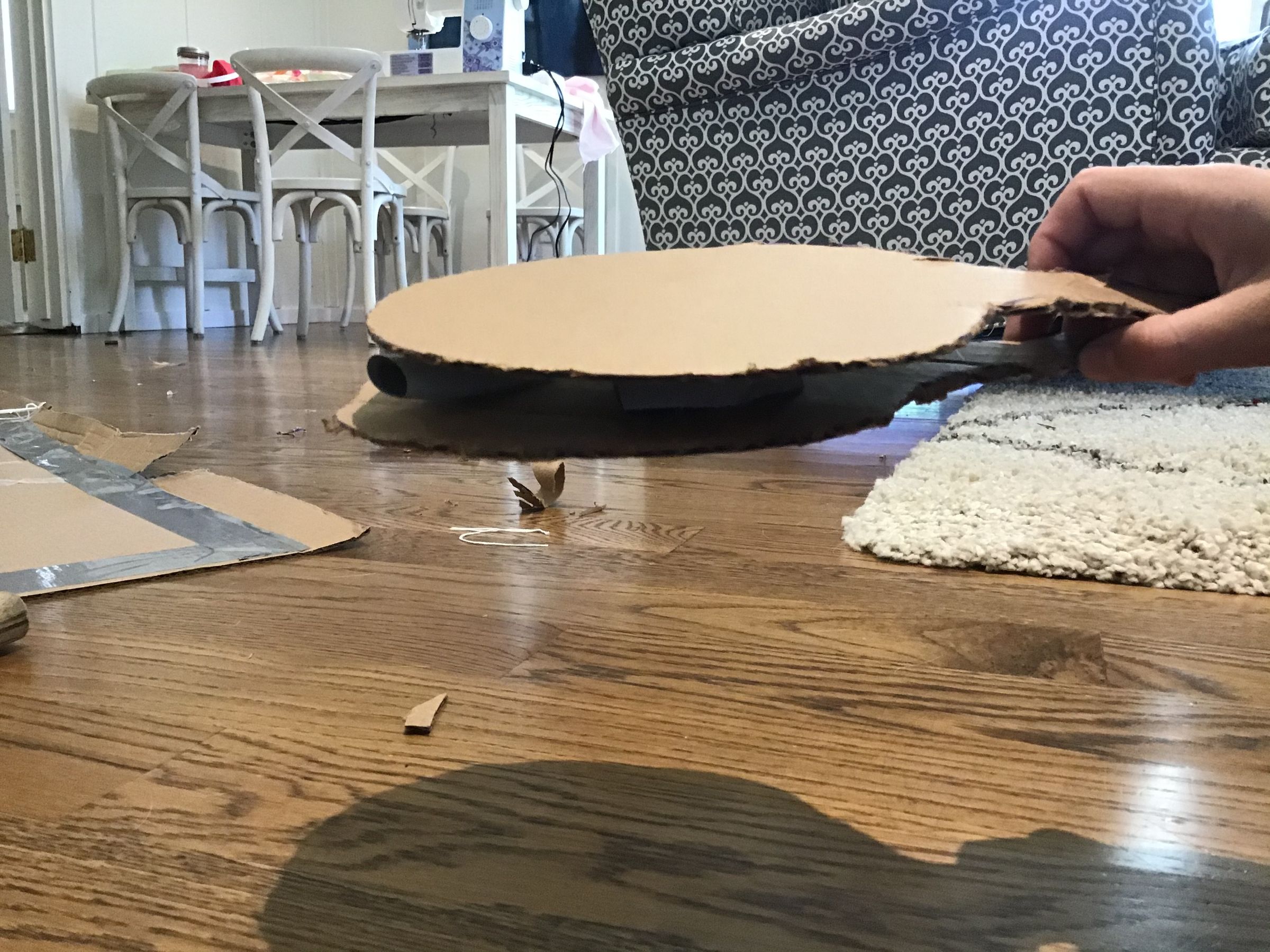 Cardboard Ping Pong Table and Padle : 6 Steps - Instructables