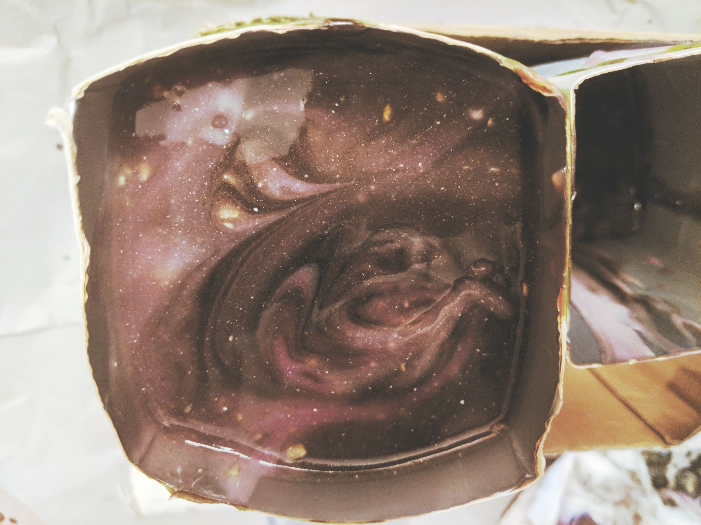 Easy Galaxy Swirl Cold Process Soap Recipe : 7 Steps (with Pictures ...