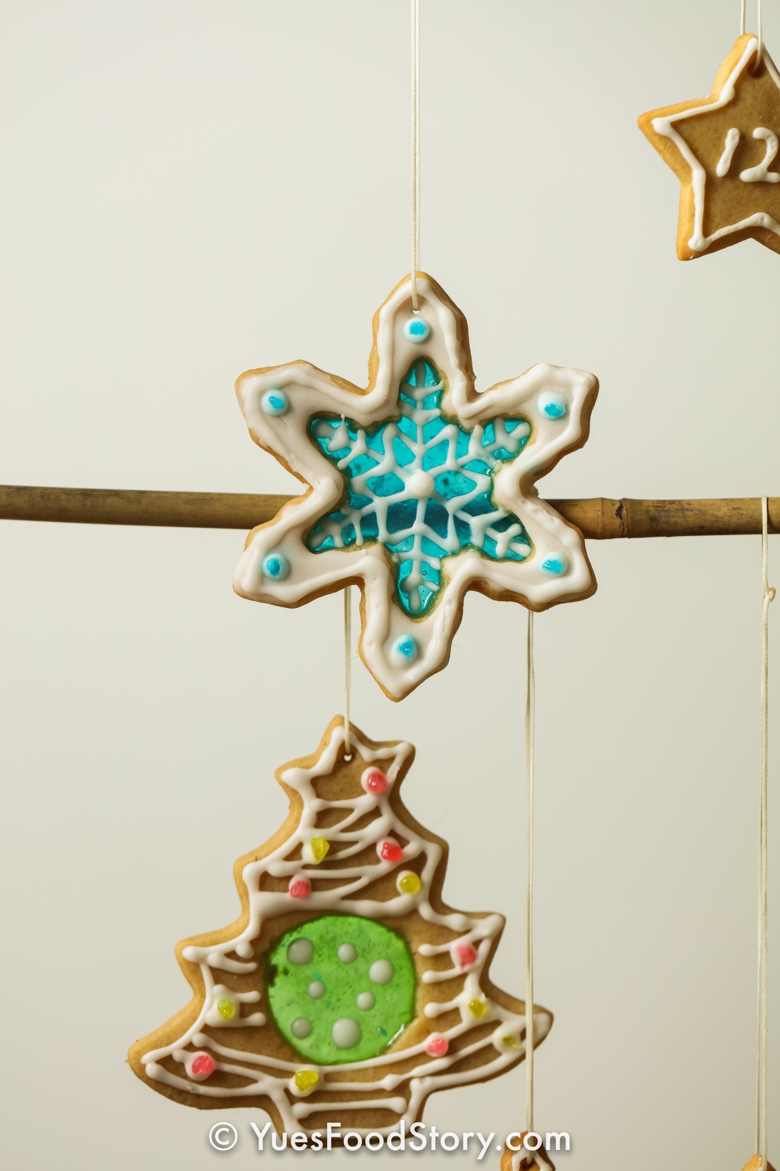 Christmas Gingerbread Stained Glass Cookie : 10 Steps (with Pictures ...