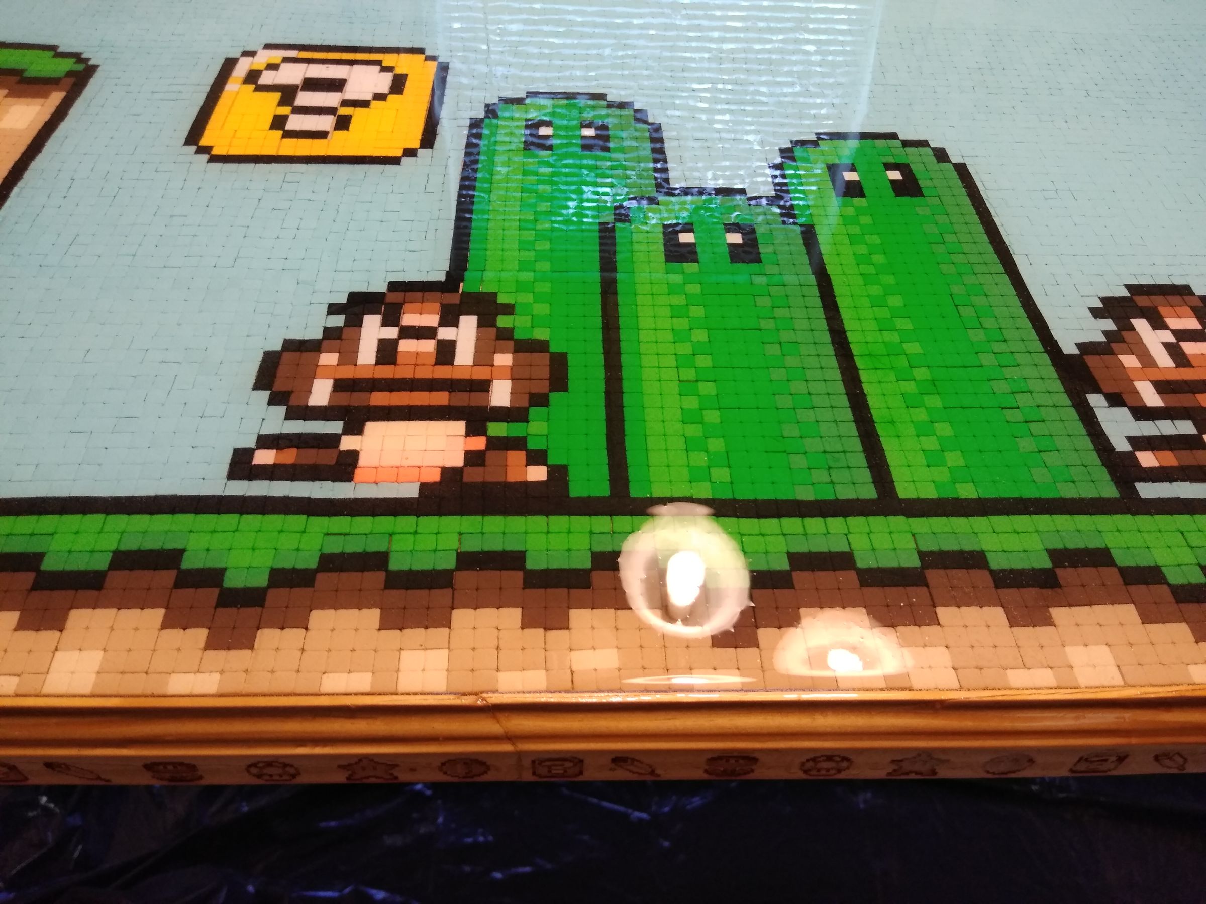 Mario Mosaic Tabletop : 10 Steps (with Pictures) - Instructables