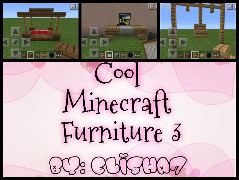 Cool Minecraft Furniture 4 : 21 Steps - Instructables
