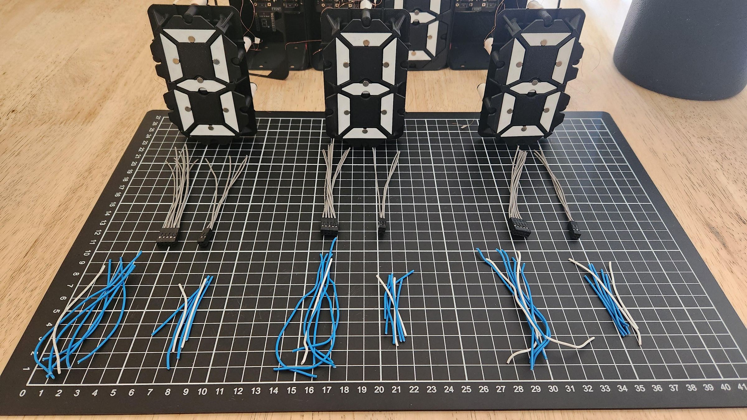 3D Printed Electromechanical 7-Segment Display : 34 Steps (with ...