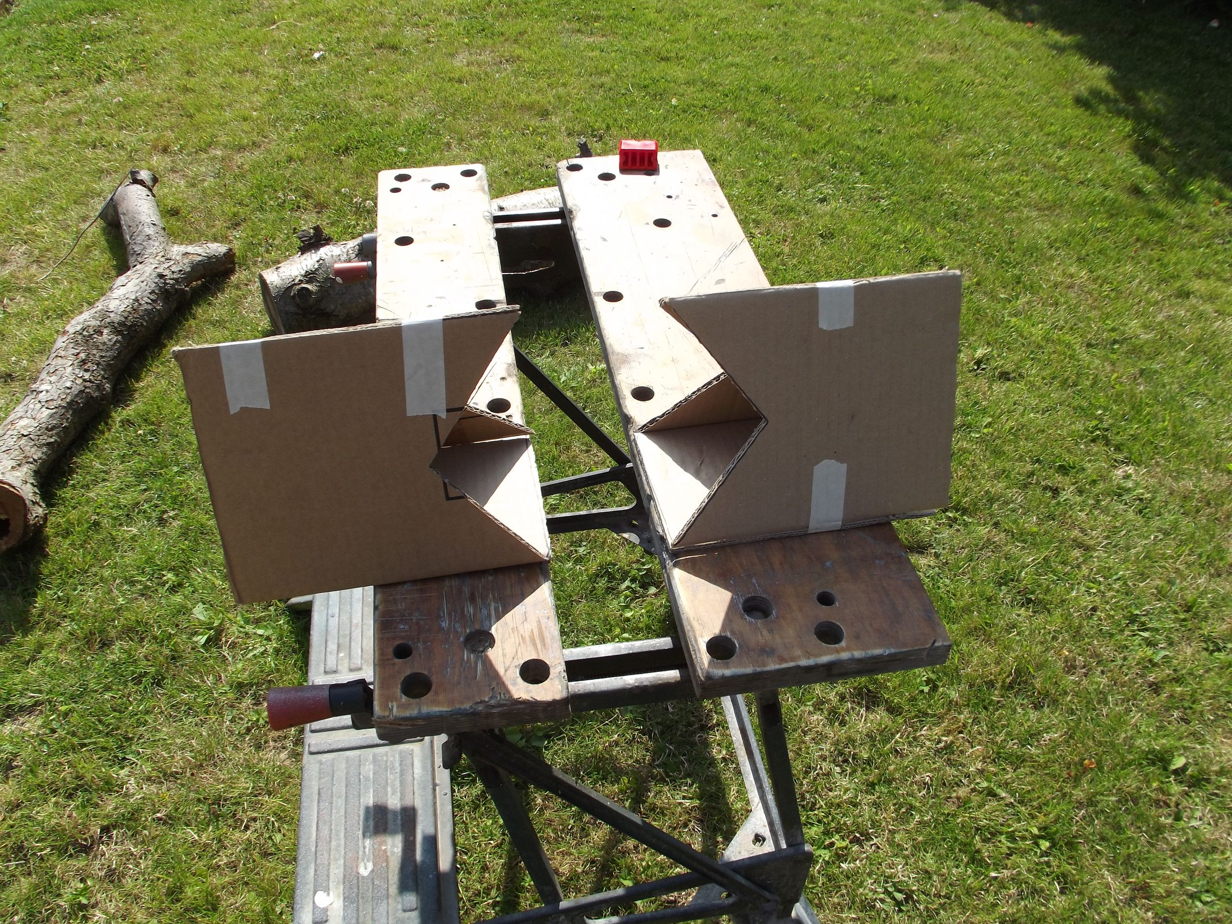 Log Clamping Jaws for Black & Decker Workmate - Cut With CNC Plasma ...