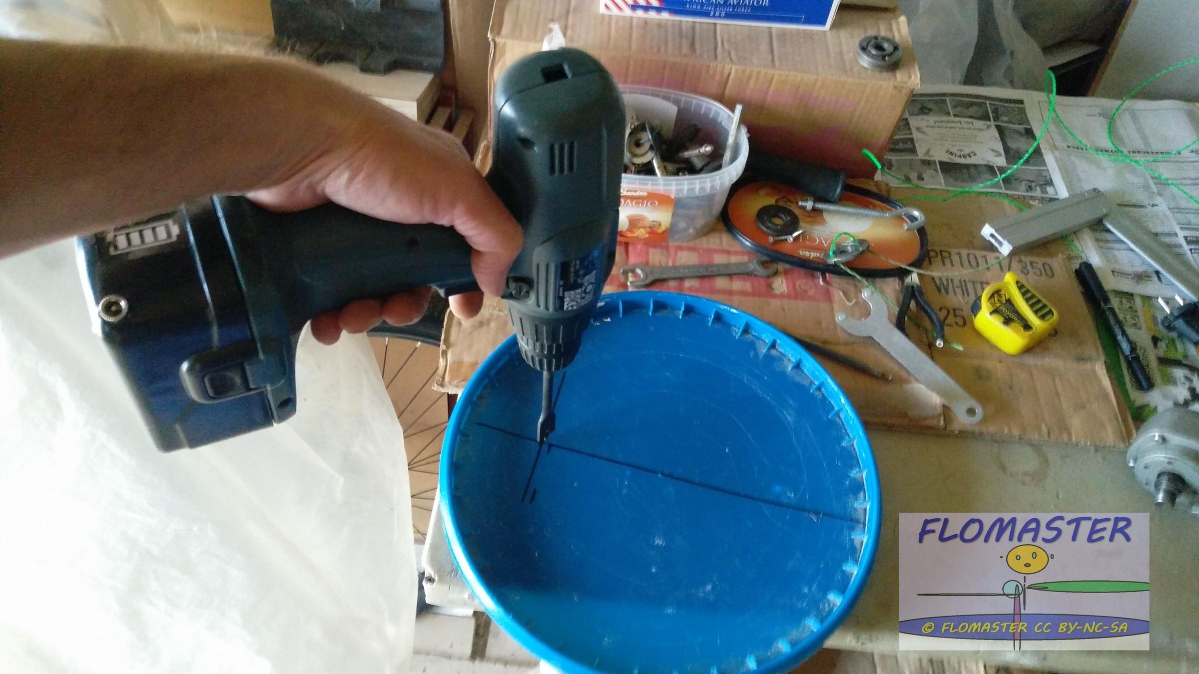 DIY Powerful Lawn Trimmer From an Angle Grinder : 11 Steps (with ...