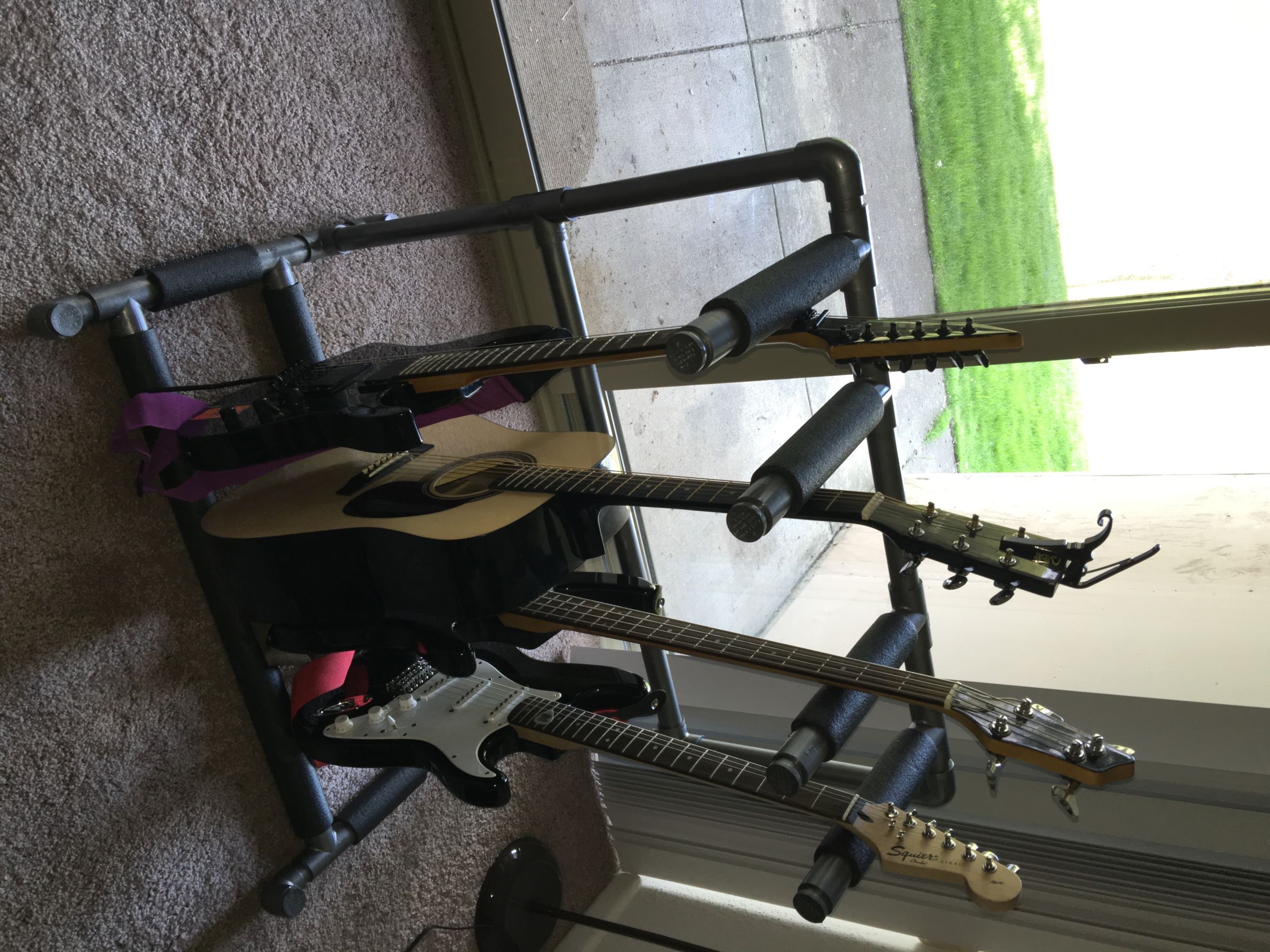 DIY Pvc Multiple Guitar Stand : 4 Steps (with Pictures) - Instructables