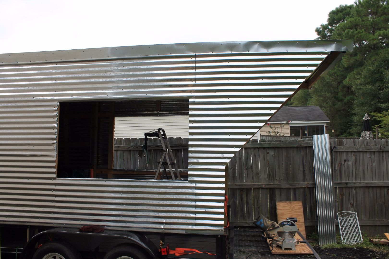 Building a Competition BBQ Trailer or Food Vending Trailer : 21 Steps ...