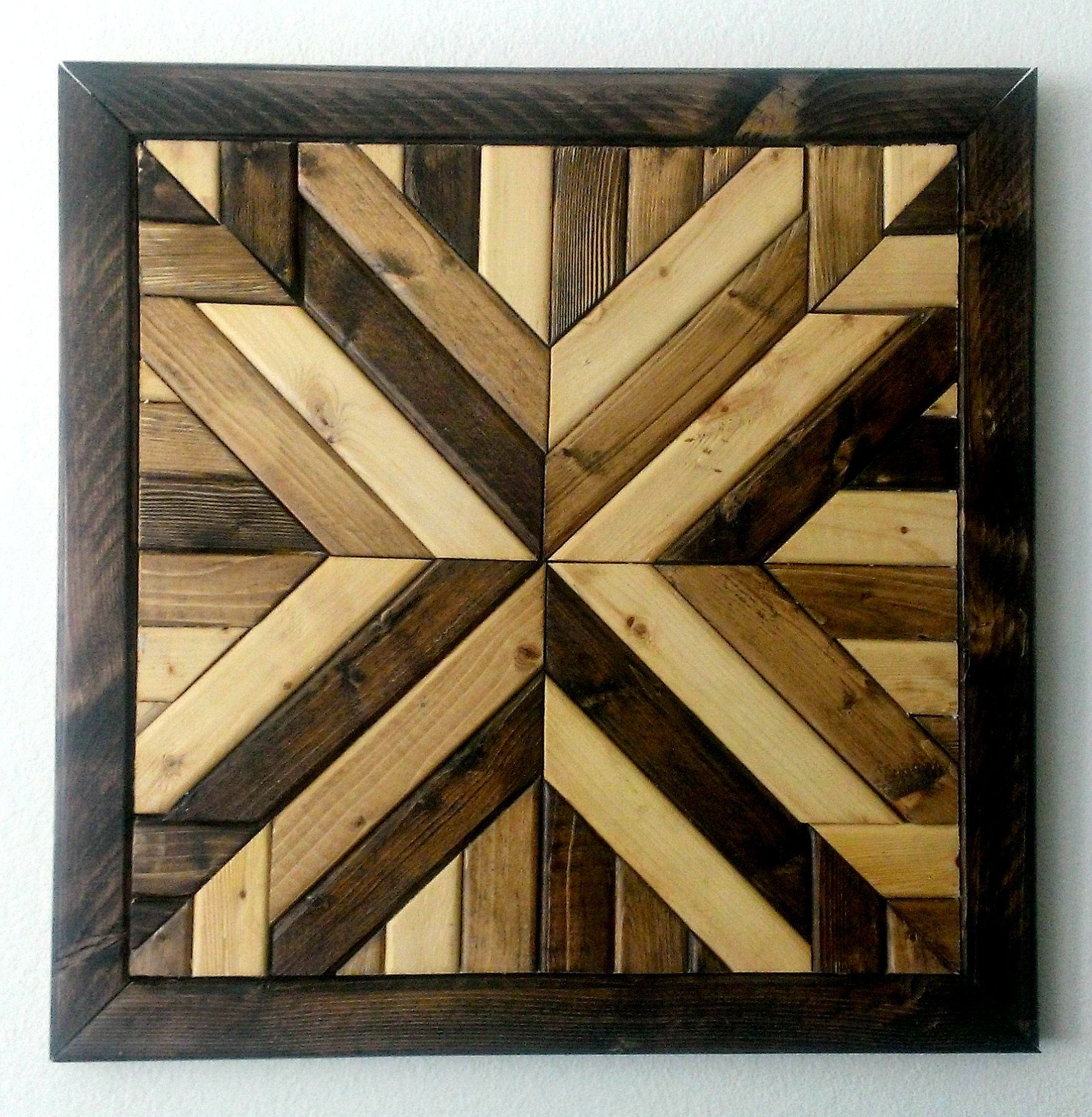 Wood Quilt Square Wall Decoration : 5 Steps (with Pictures) - Instructables