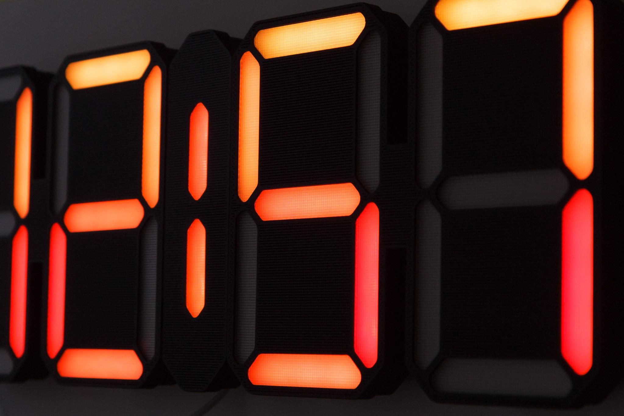 Retro 7 Segment Clock - the Final One(s) : 11 Steps (with Pictures ...
