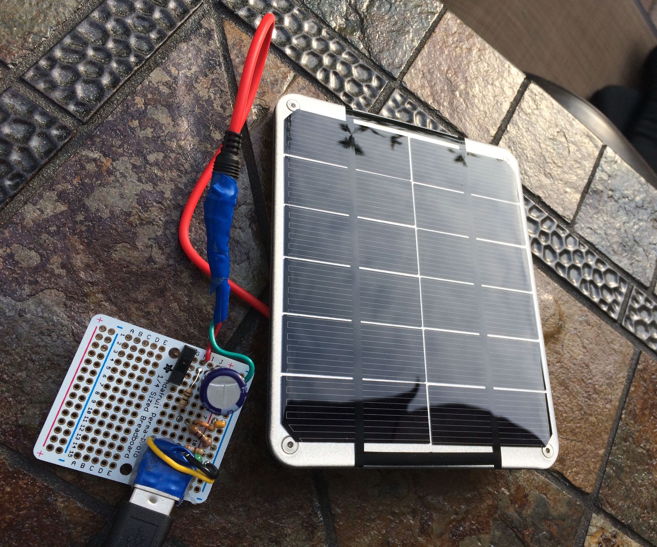 Solar Portable Power-Supply/Charger DIY : 10 Steps - Instructables