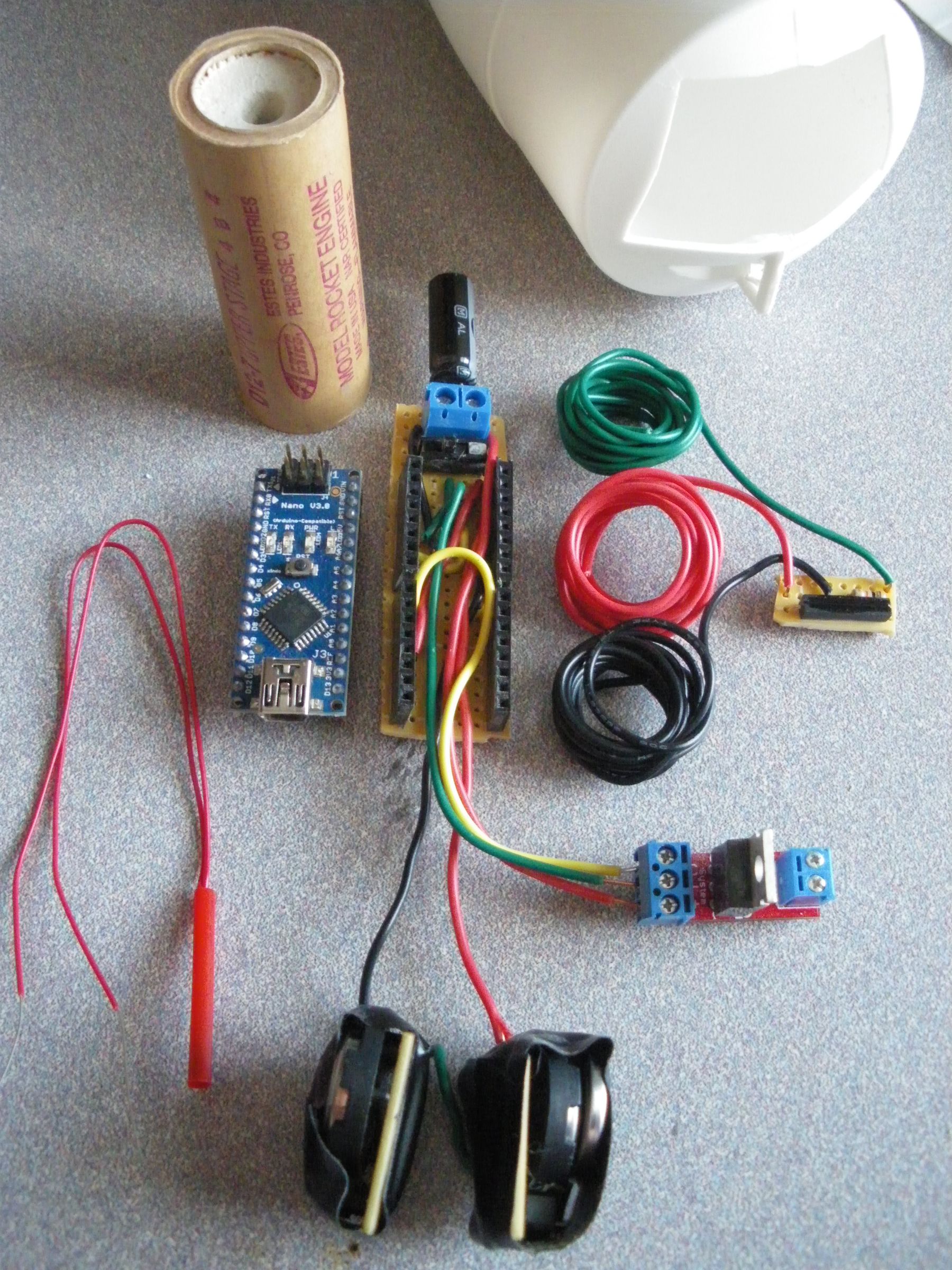 A 2-Stage Electronic Model Rocket (With 3-D Printed Parts!) : 11 Steps ...