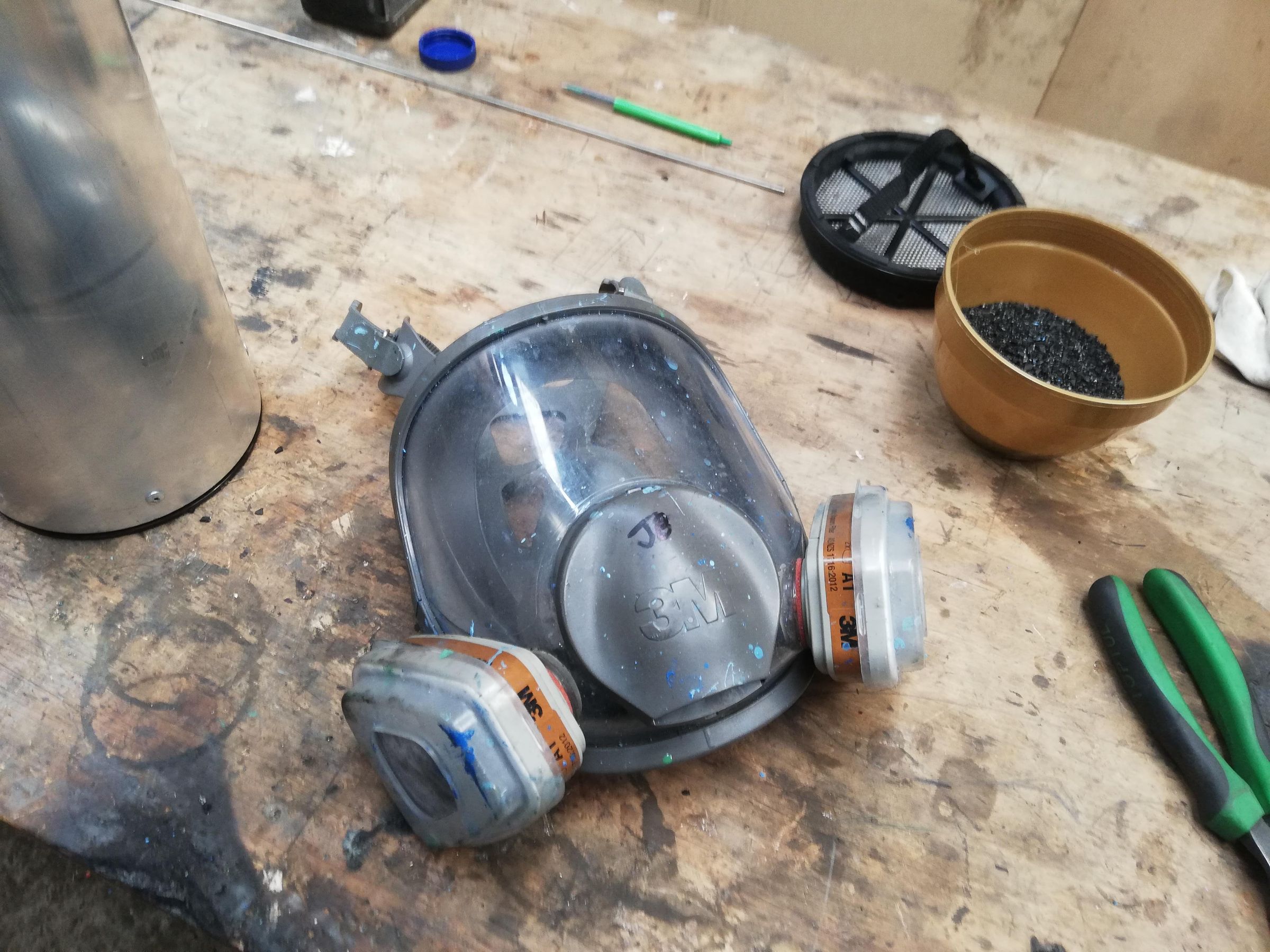 Re-Activate Organic Vapour Breathing Mask Filters : 5 Steps (with ...