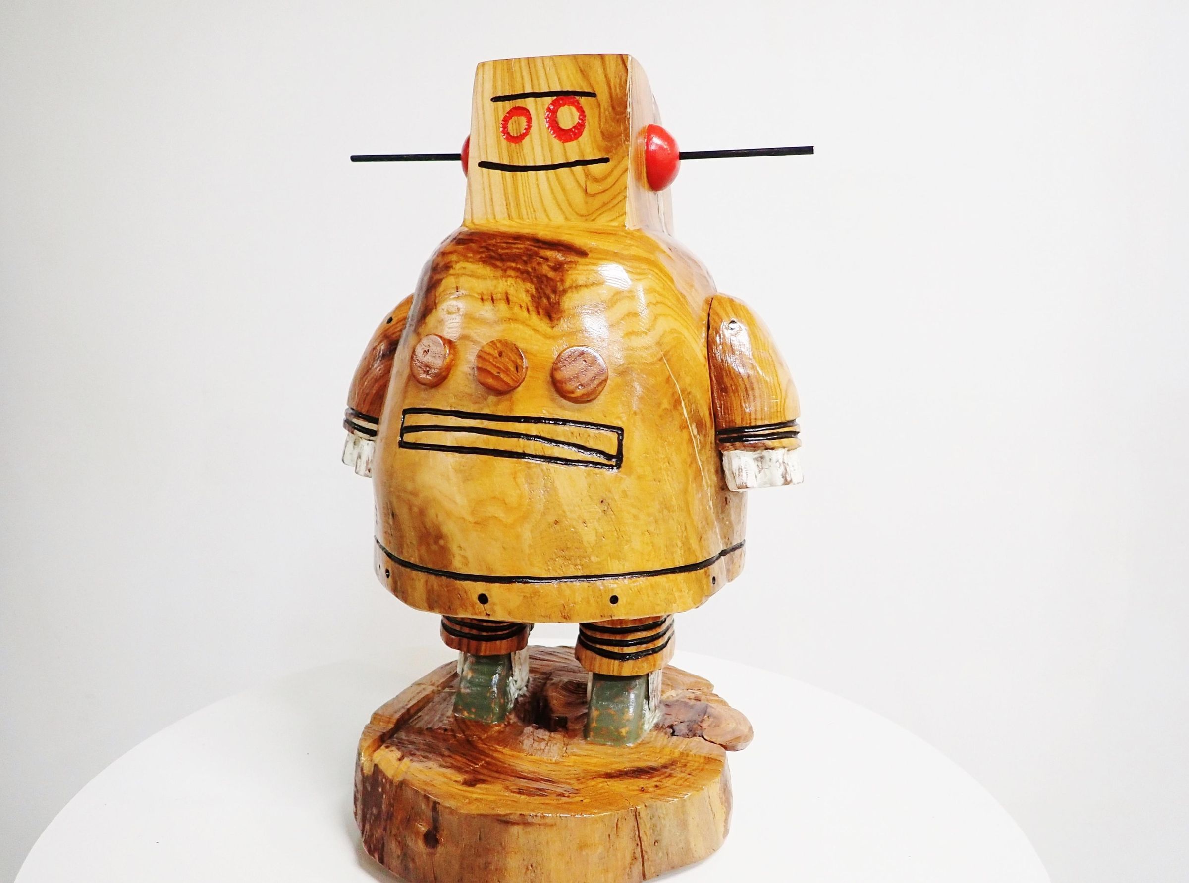 Carved Wood Instructables Robot : 16 Steps (with Pictures) - Instructables