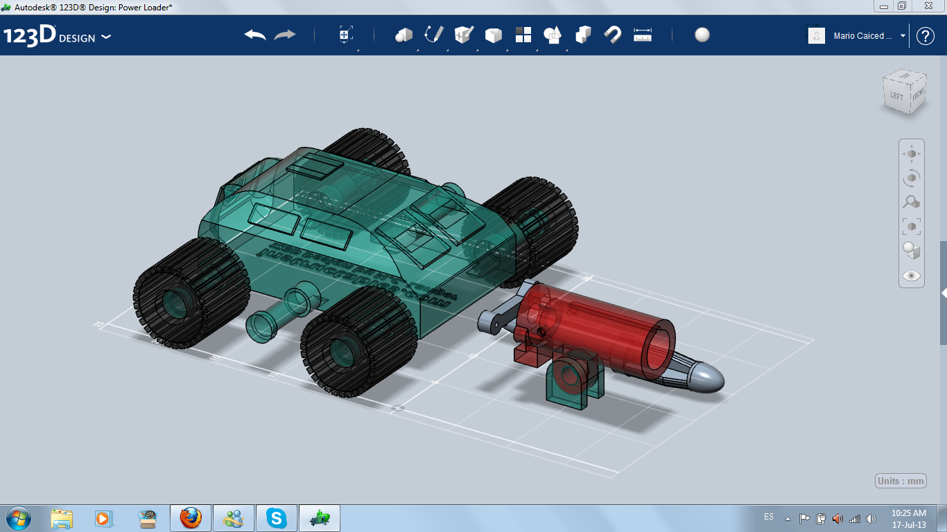 123D Design Fully Articulated Battle Robot Action Figure : 14 Steps ...