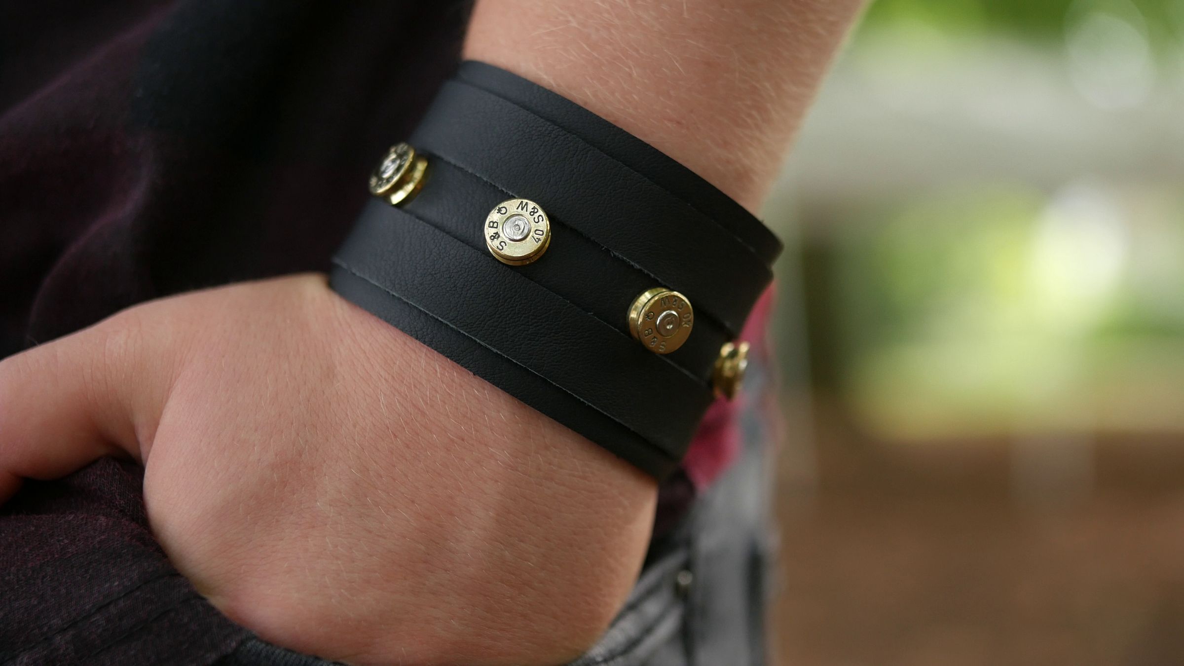 DIY Bullet Leatherband : 9 Steps (with Pictures) - Instructables