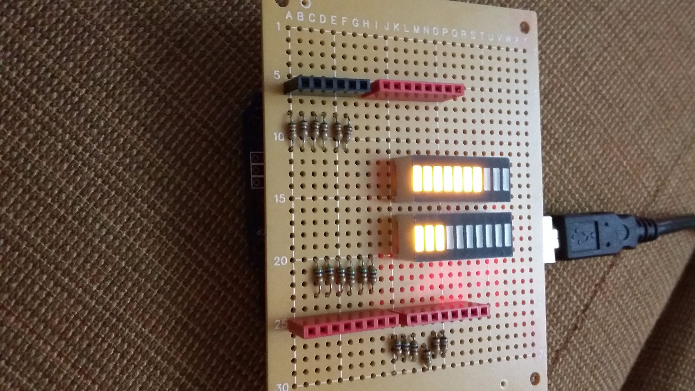 2 Digit LED Bargraph Counter : 6 Steps (with Pictures) - Instructables
