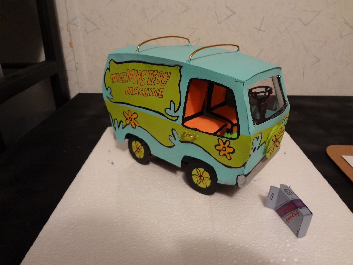 Scooby Doo Cardboard Electric Mystery Machine : 5 Steps - Instructables
