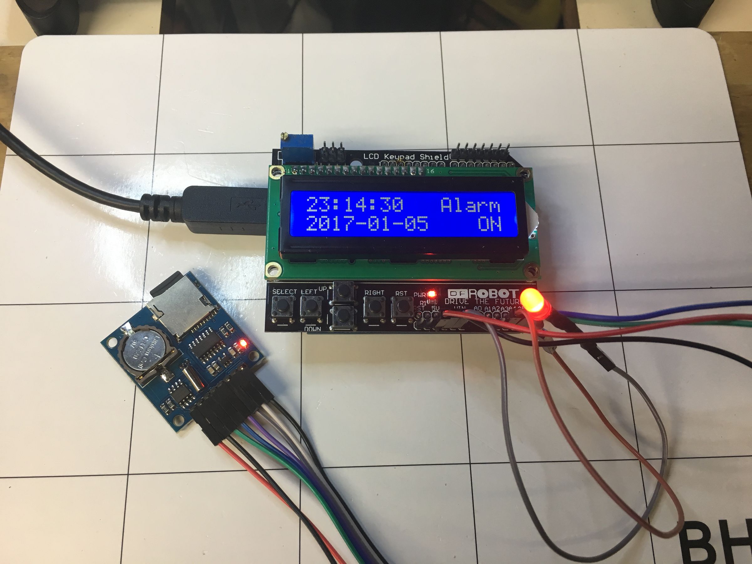 Arduino Based LCD Digital Clock : 11 Steps - Instructables