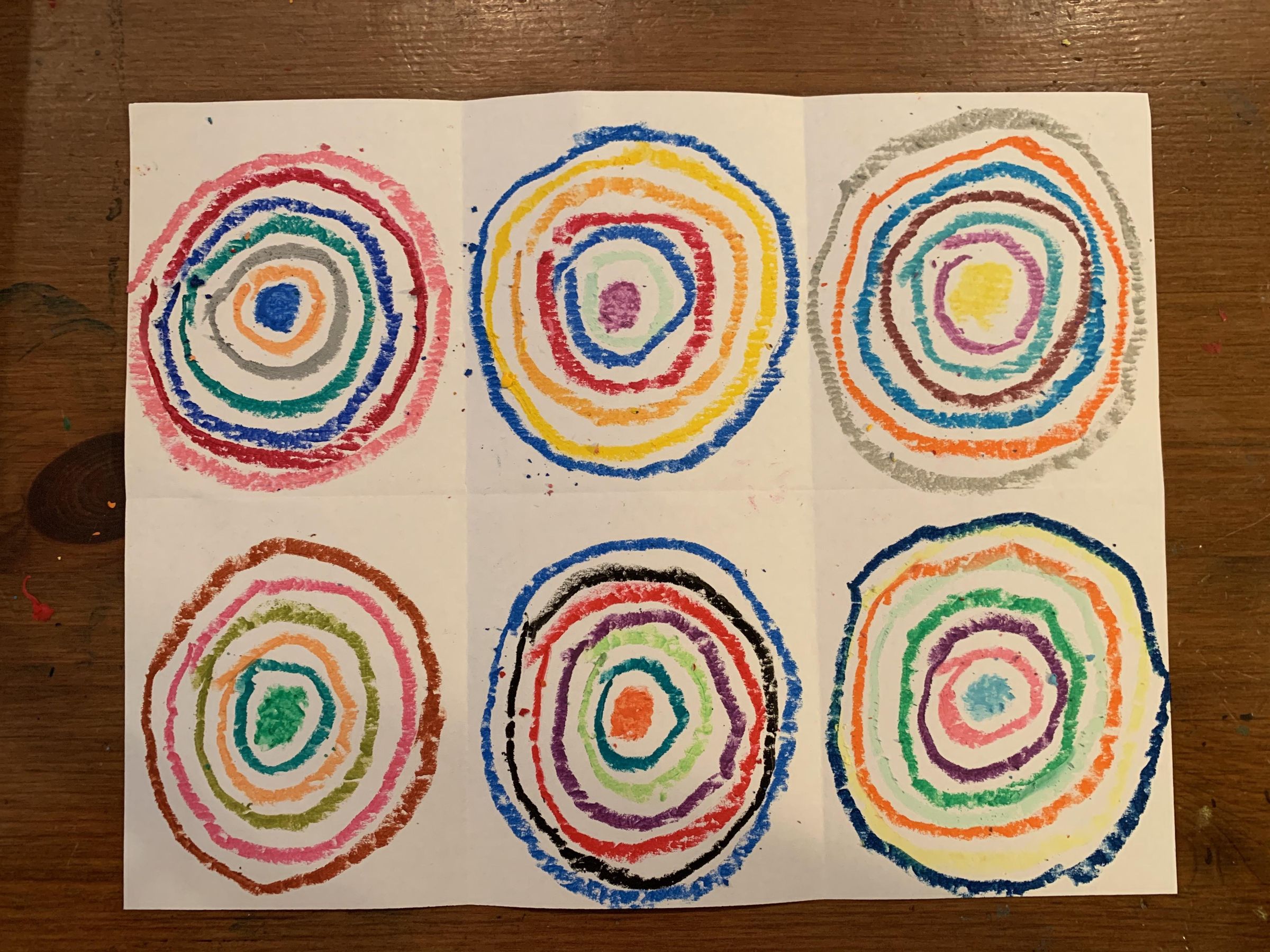 Preschool Art Lesson: Kandinsky's Circles : 6 Steps (with Pictures ...