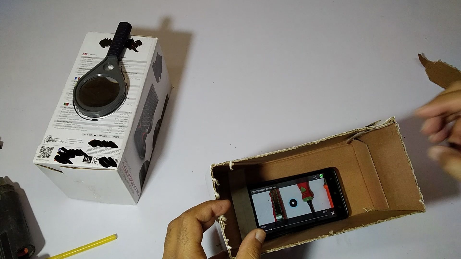 Diy Smartphone Projector : 3 Steps - Instructables