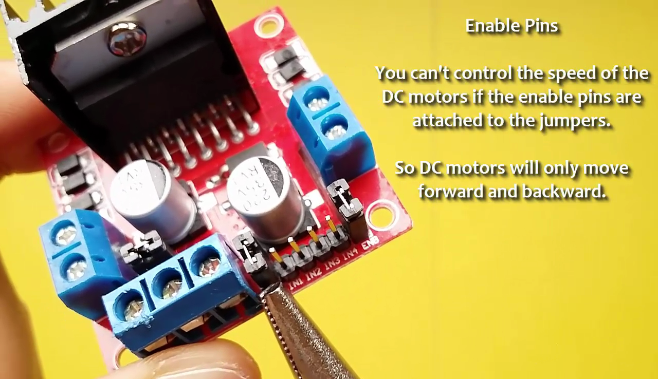 Arduino - DC Motor Control and PWM Signal With L298N H-bridge : 5 Steps ...