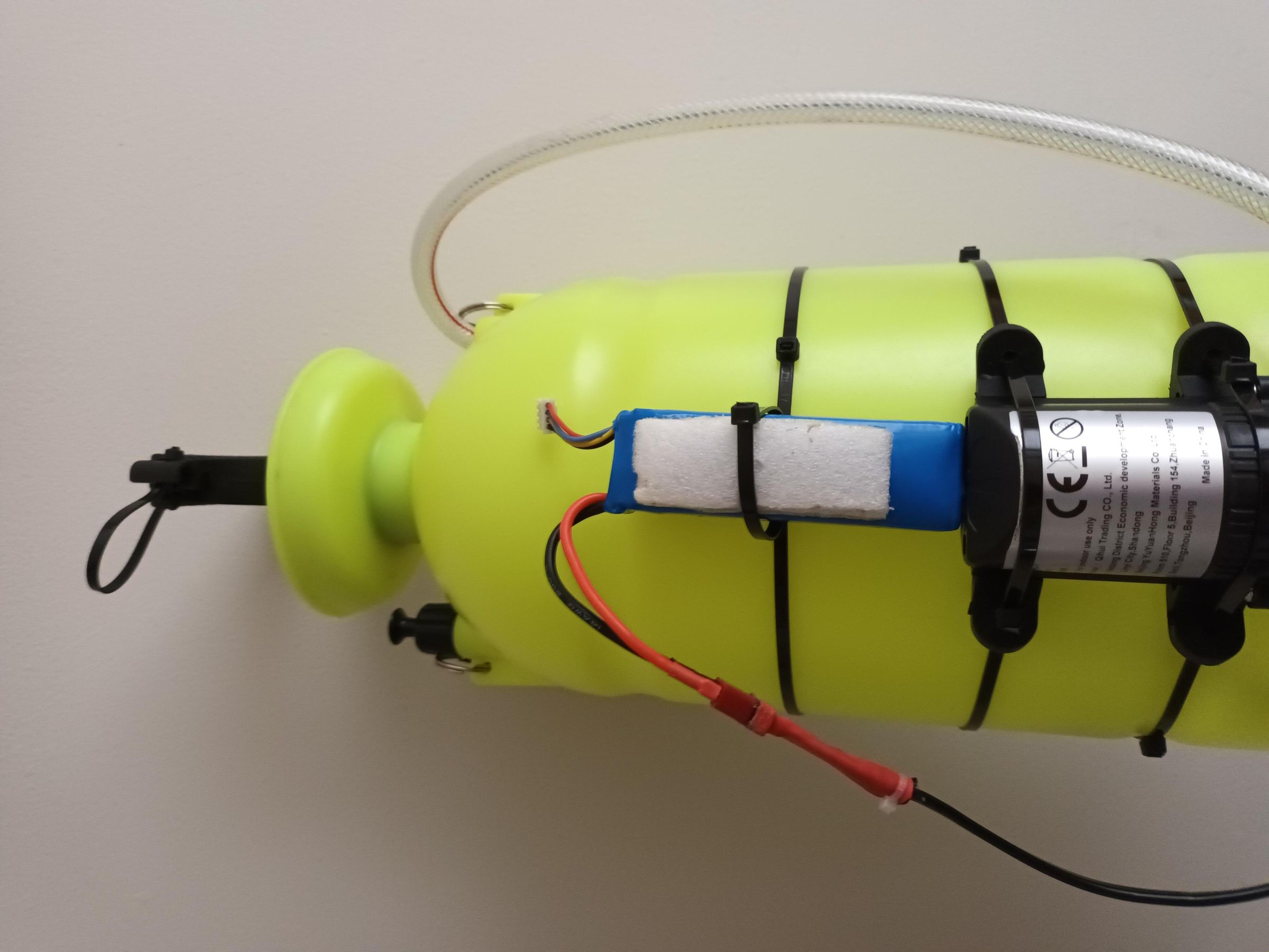 DIY Portable Mobile 12V High Pressure 8L Bike Bicycle Car Washer ...