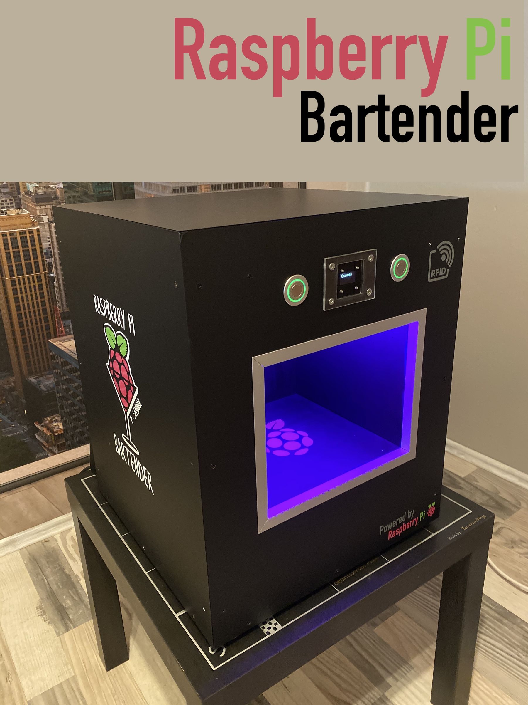 Raspberry Pi Bartender : 12 Steps (with Pictures) - Instructables
